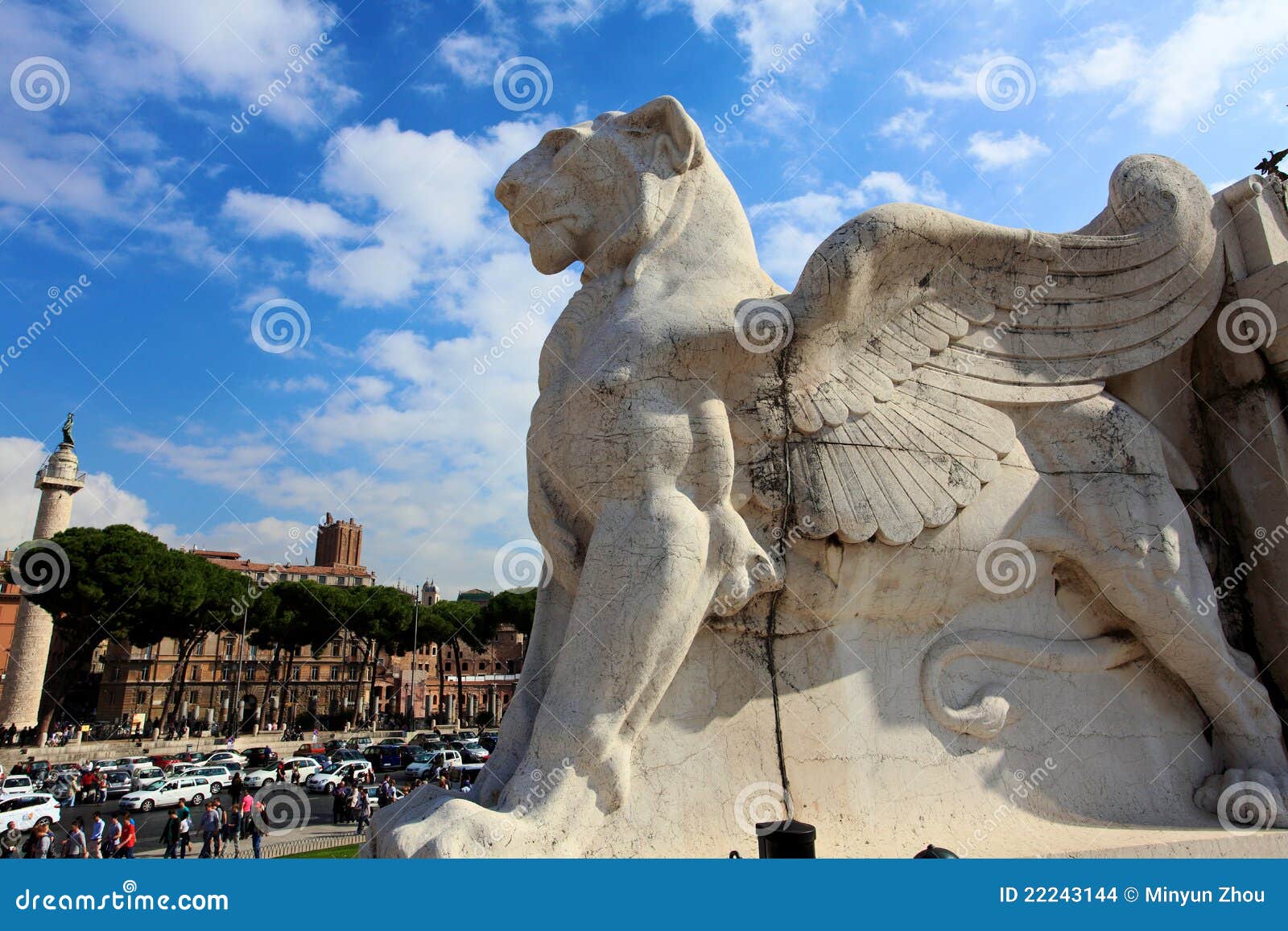 Winged Lion editorial stock image. Image of italy, outdoor - 22243144