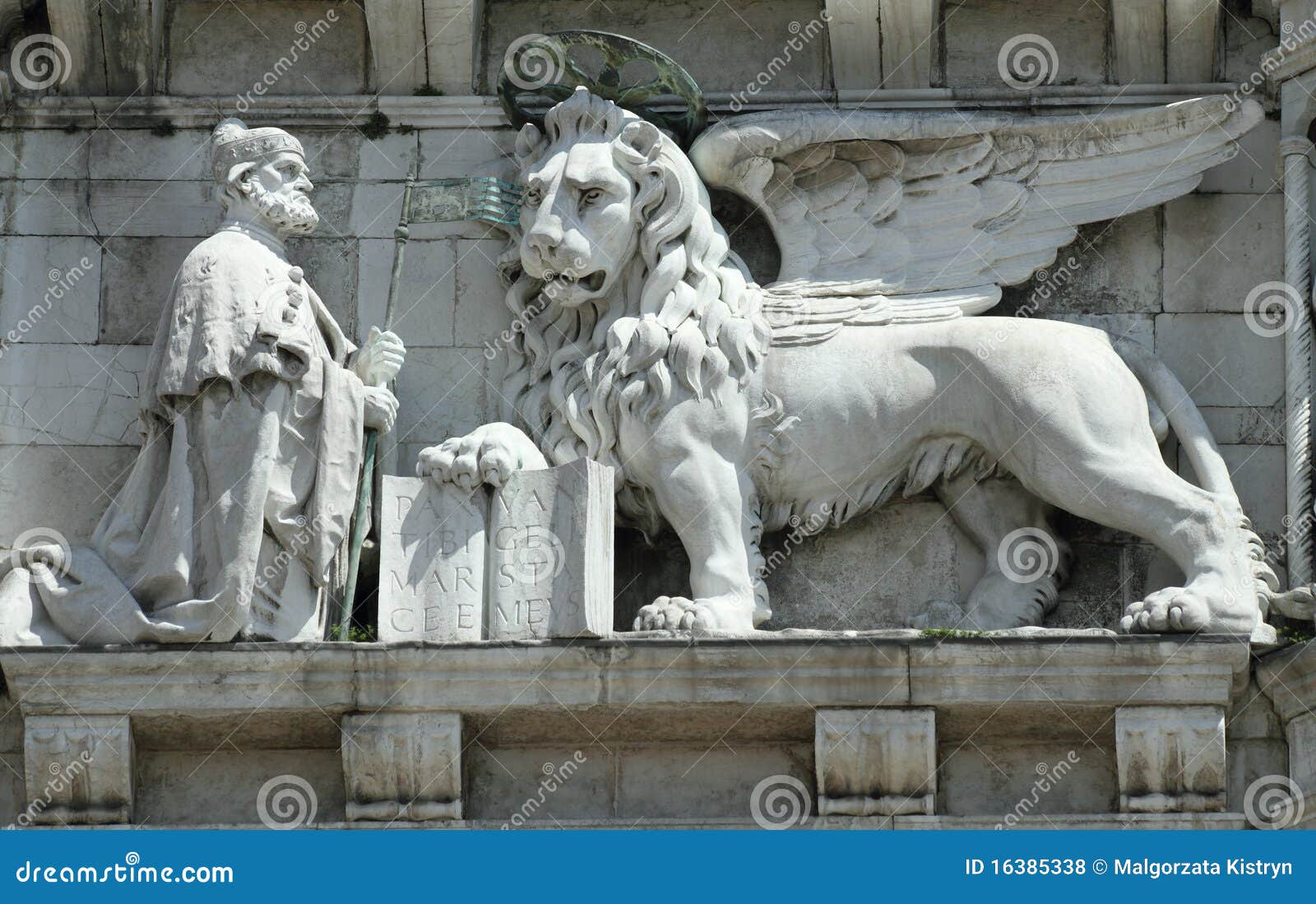 Winged Lion Of Saint Mark Royalty-Free Stock Image | CartoonDealer.com ...