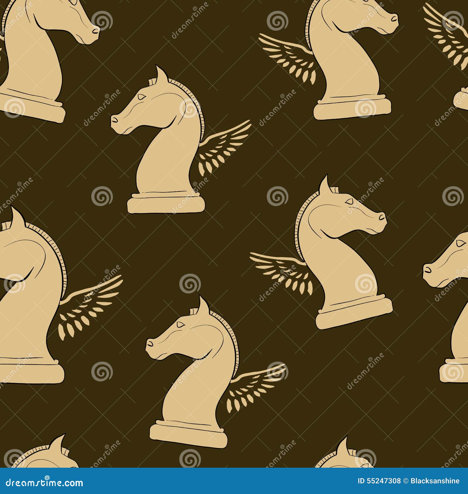 Winged Knight Helmet With Crossed Swords. Design Element For Poster ...