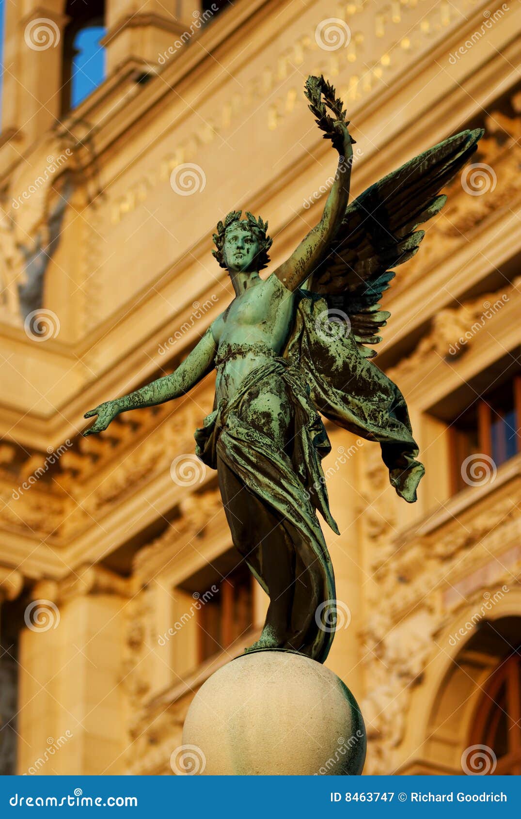Winged Victory stock image. Image of winged, europe, vienna - 8463747