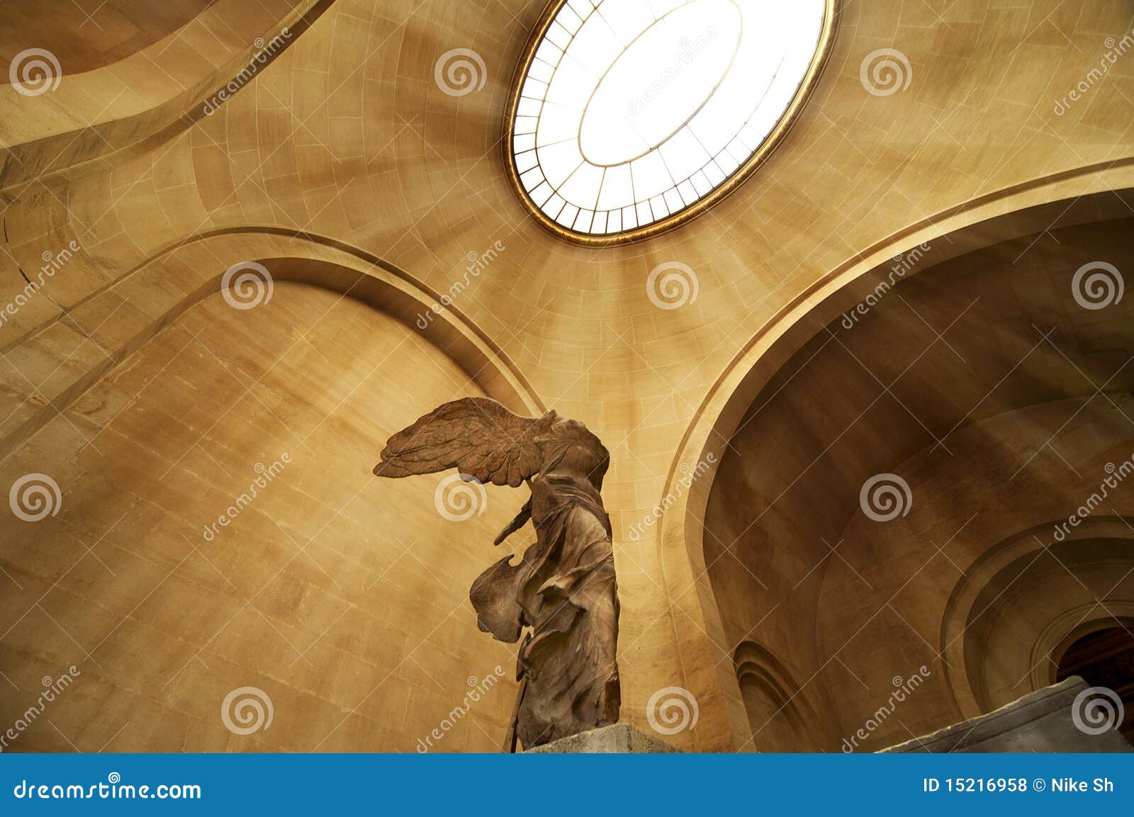 `Winged Victory`. Goddess Nike, A Character From Greek Mythology ...