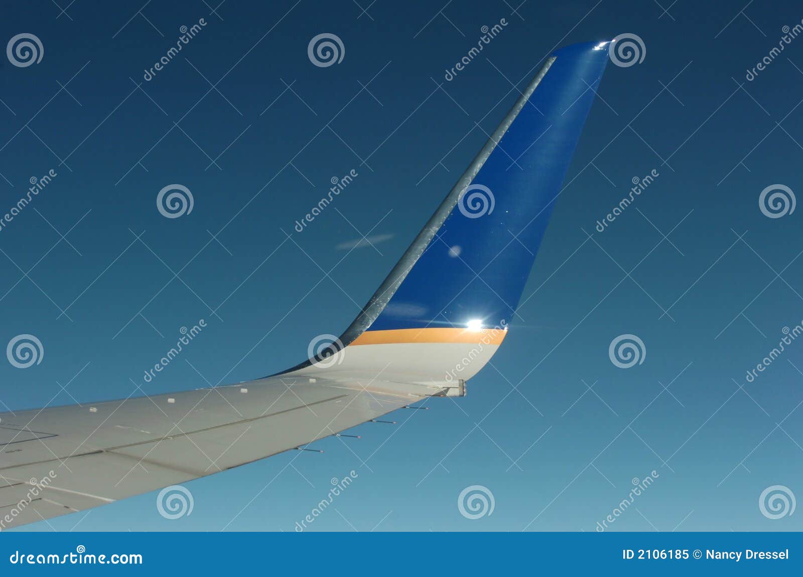 Winglet stock image. Image of airplane, inside, outside - 2106185