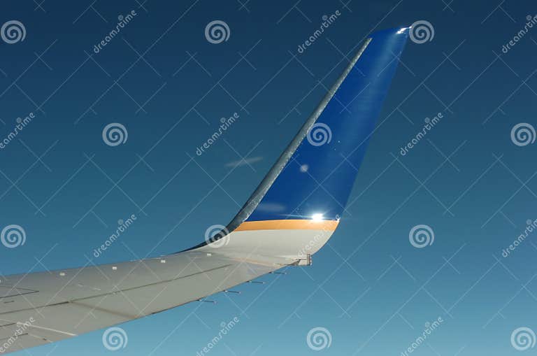 Winglet stock image. Image of airplane, inside, outside - 2106185