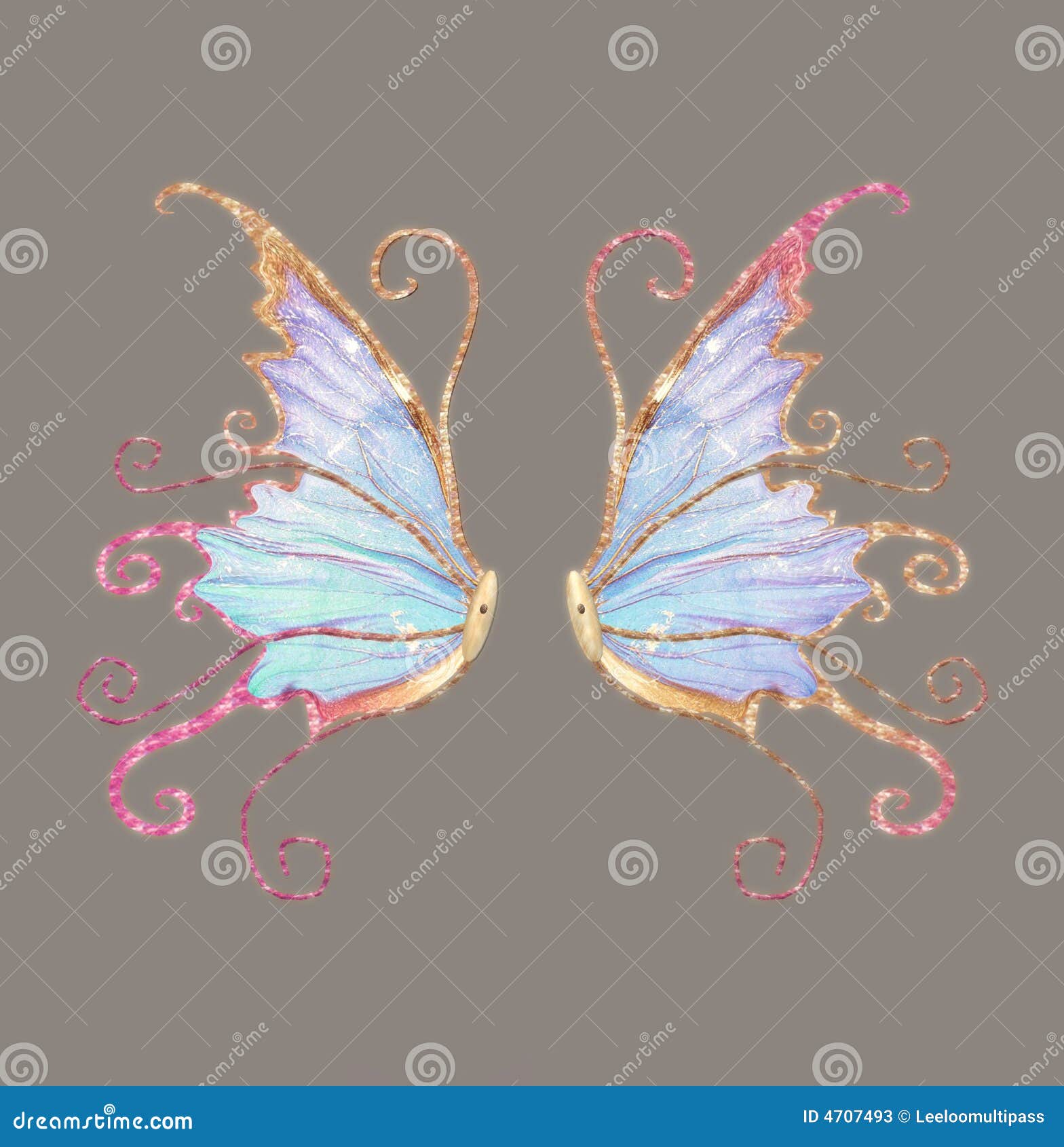Wings stock illustration. Illustration of angelic, digital - 4707493
