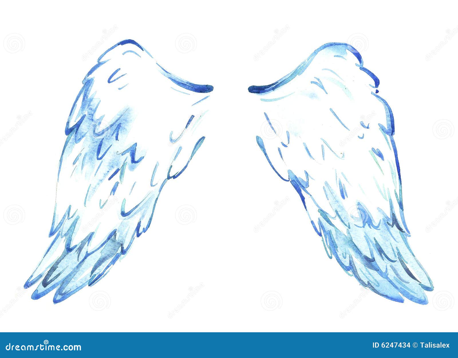 Wings Of The Angel Stock Photo | CartoonDealer.com #6247434
