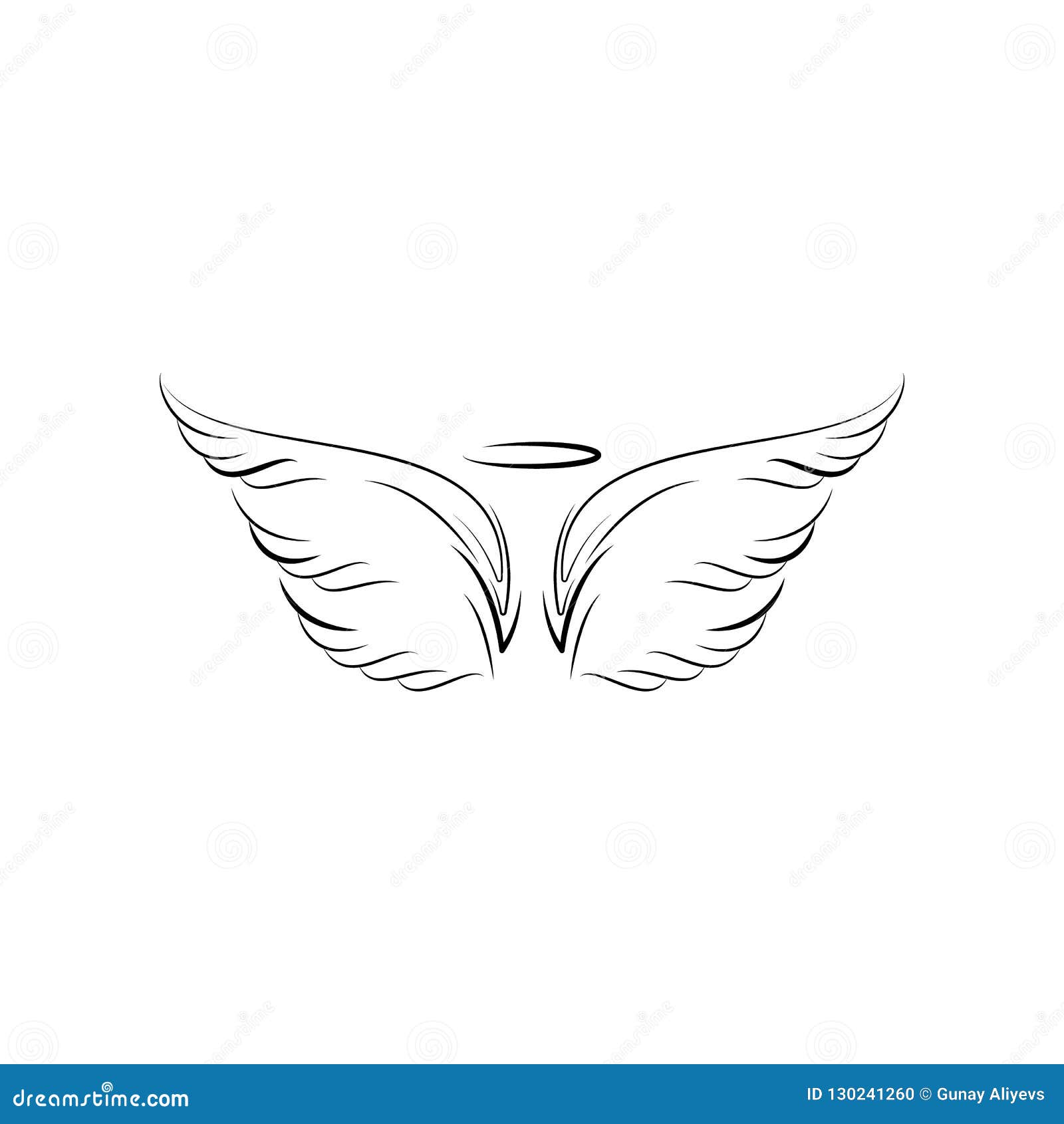 Wings, Crown Hand Drawn Icon. Element of Wings Icon for Mobile Concept ...