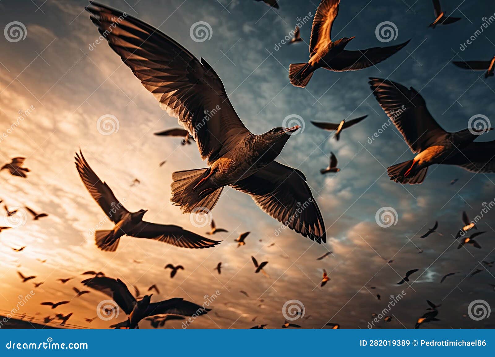 Wings of Freedom Flight S Liberation Stock Image - Image of animals ...