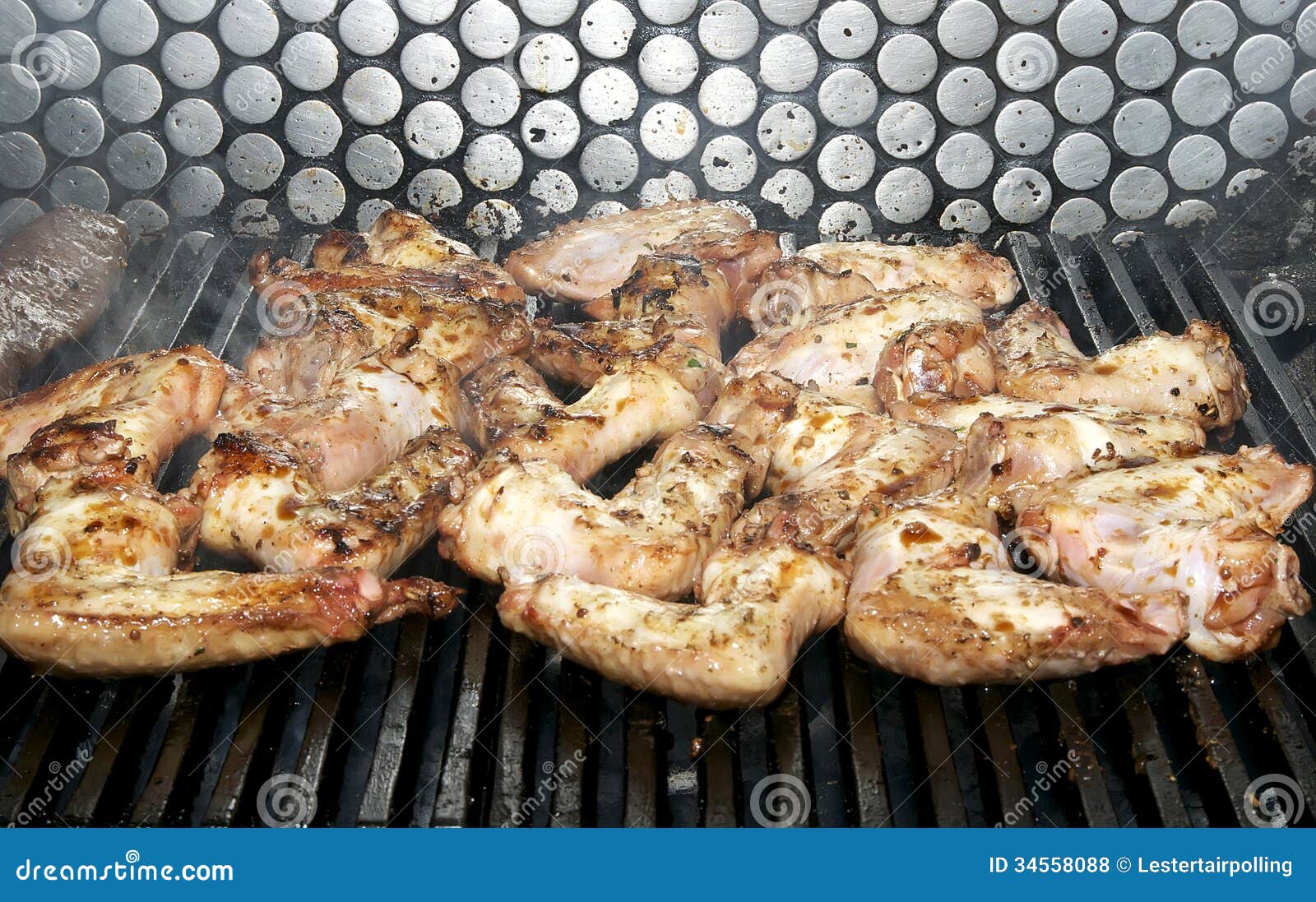 Wings grill stock photo. Image of poultry, healthy, savory - 34558088