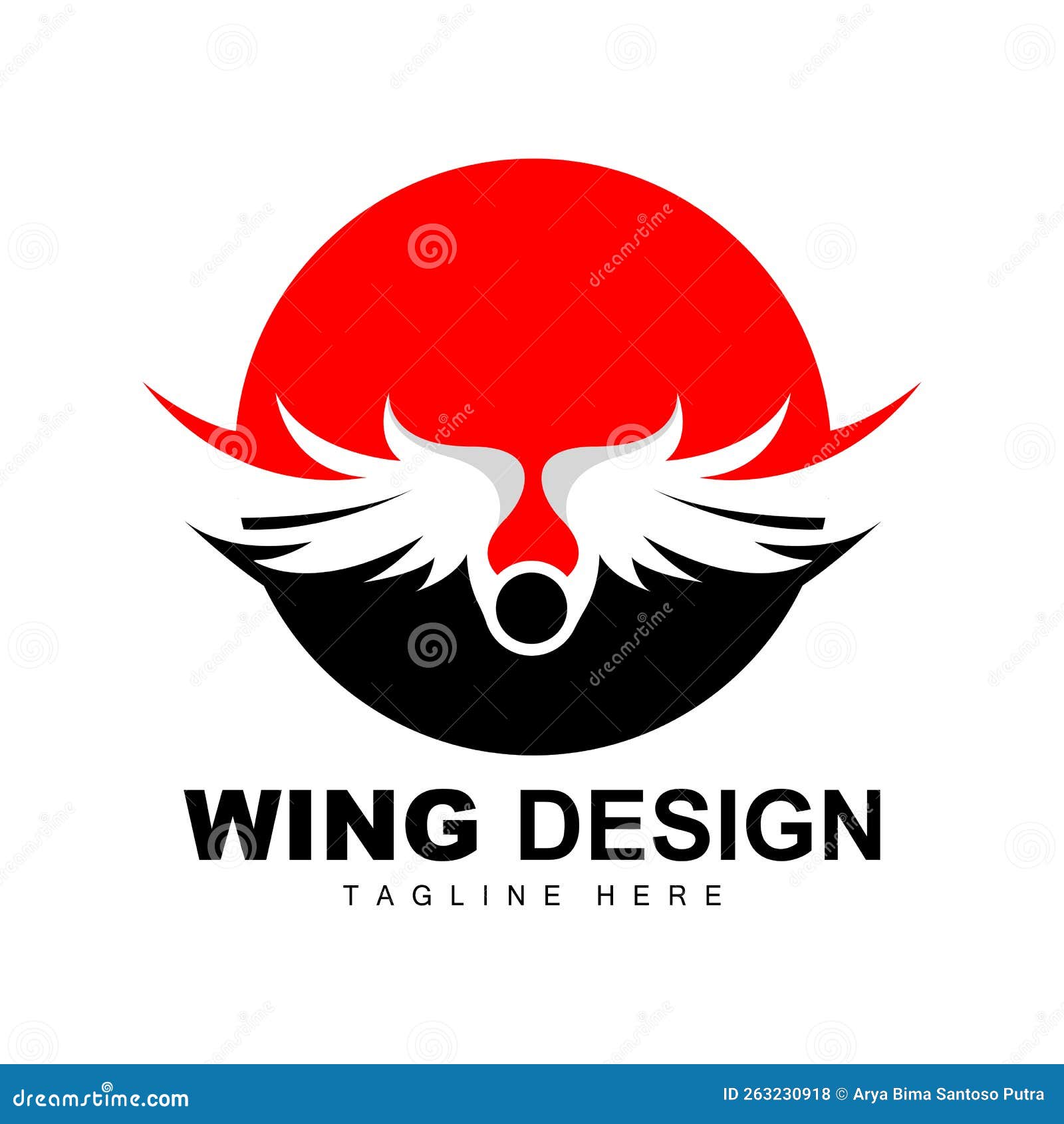 Wings Logo, Phoenix Logo, Bird Wing Vector, Template Illustration, Wing ...