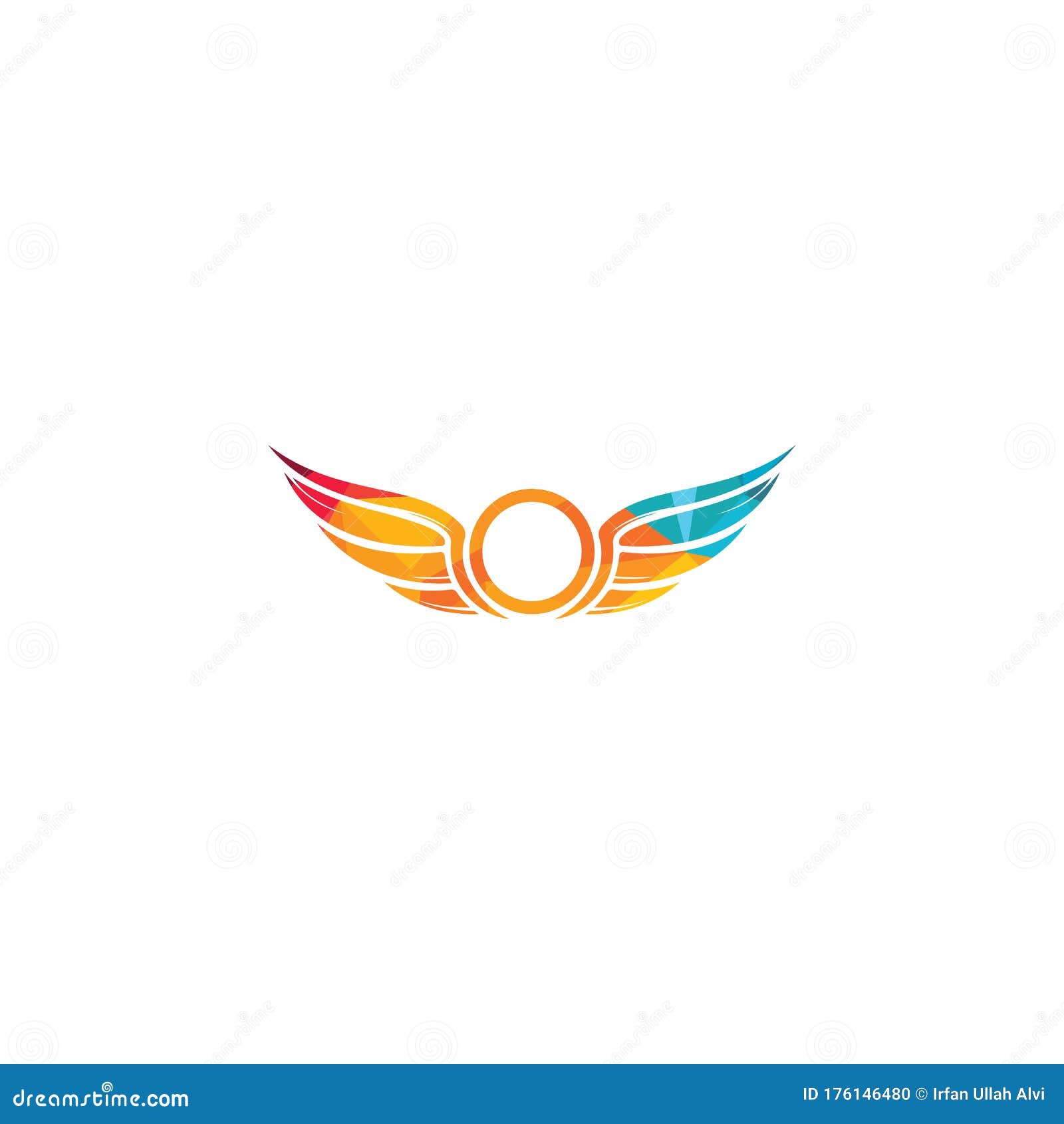 Wings Logo Vector Design. Aviation Logo Concept. Stock Vector ...