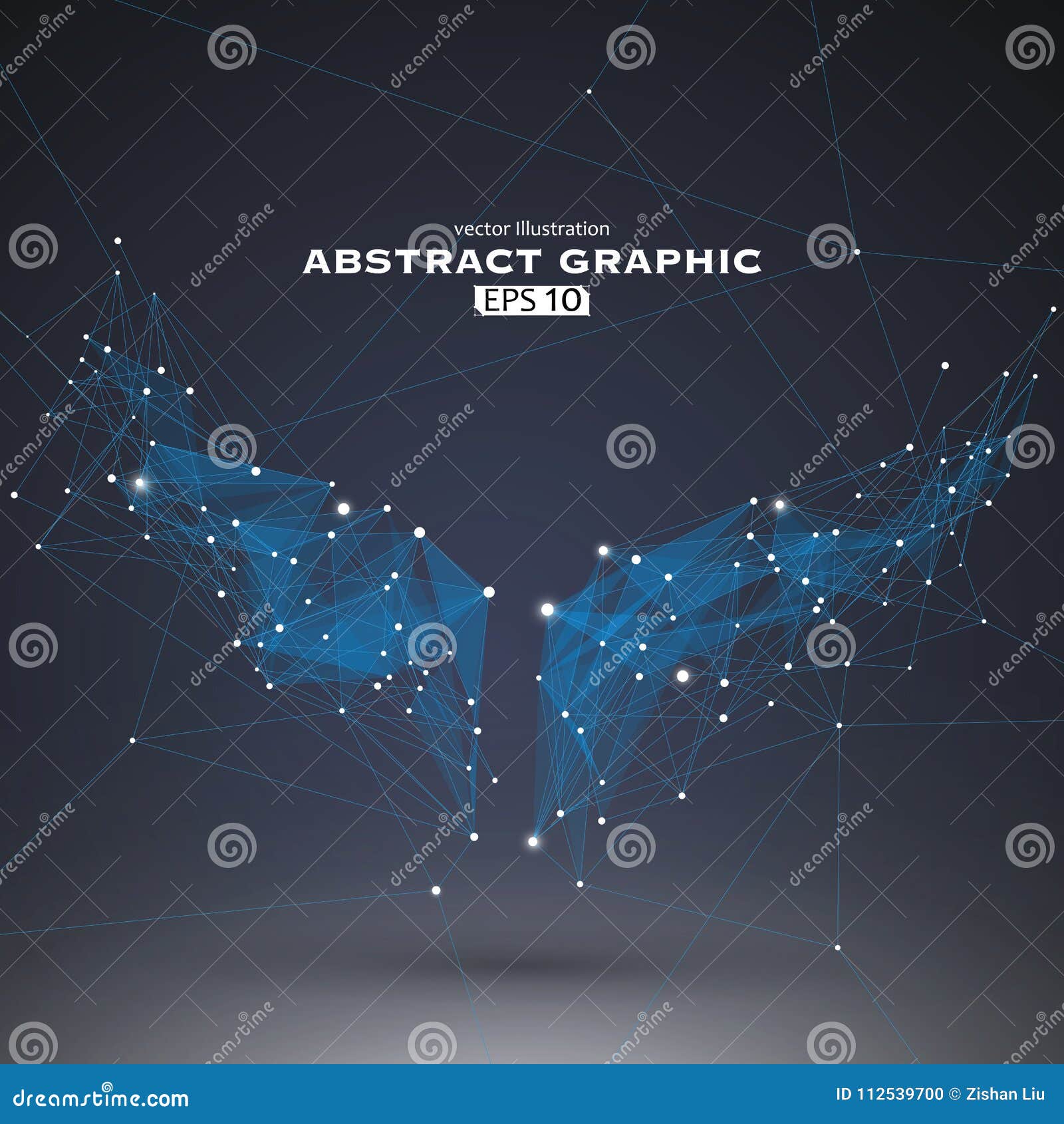 Dots and Lines Connected Together, a Sense of Science and Technology ...