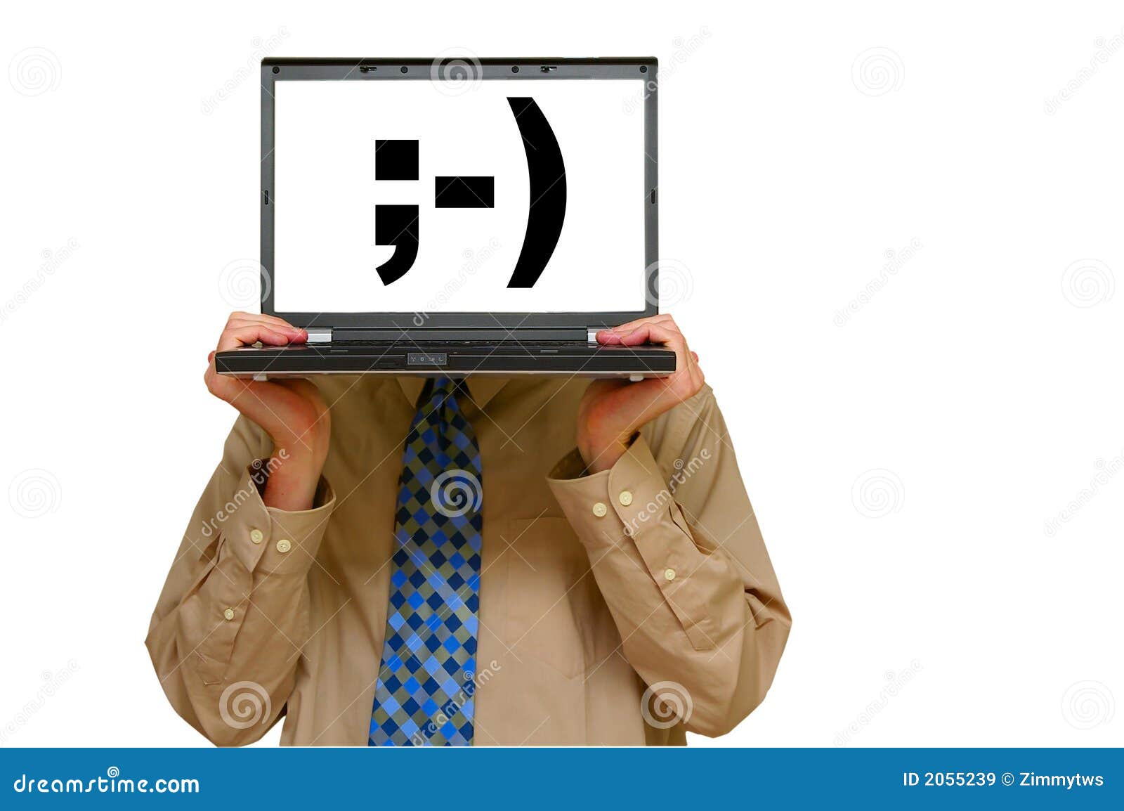 A wink stock image. Image of email, concept, thought, white - 2055239