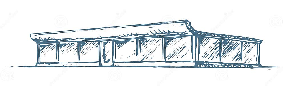 Winkel Vector tekening vector illustratie. Illustration of ...