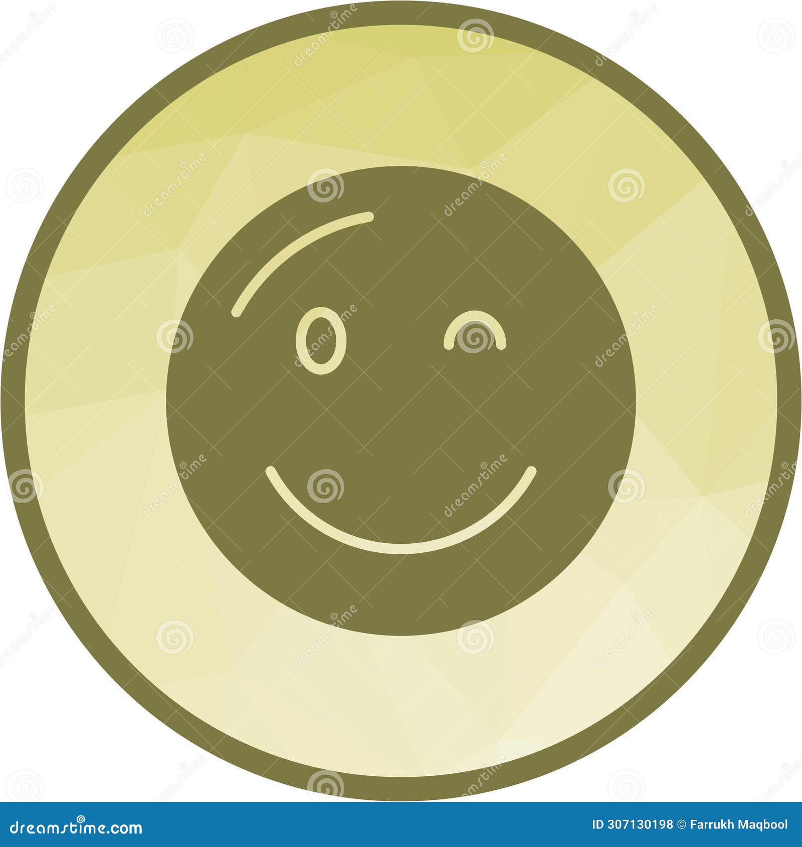 Winking Face Icon Vector Image. Stock Vector - Illustration of isolated ...