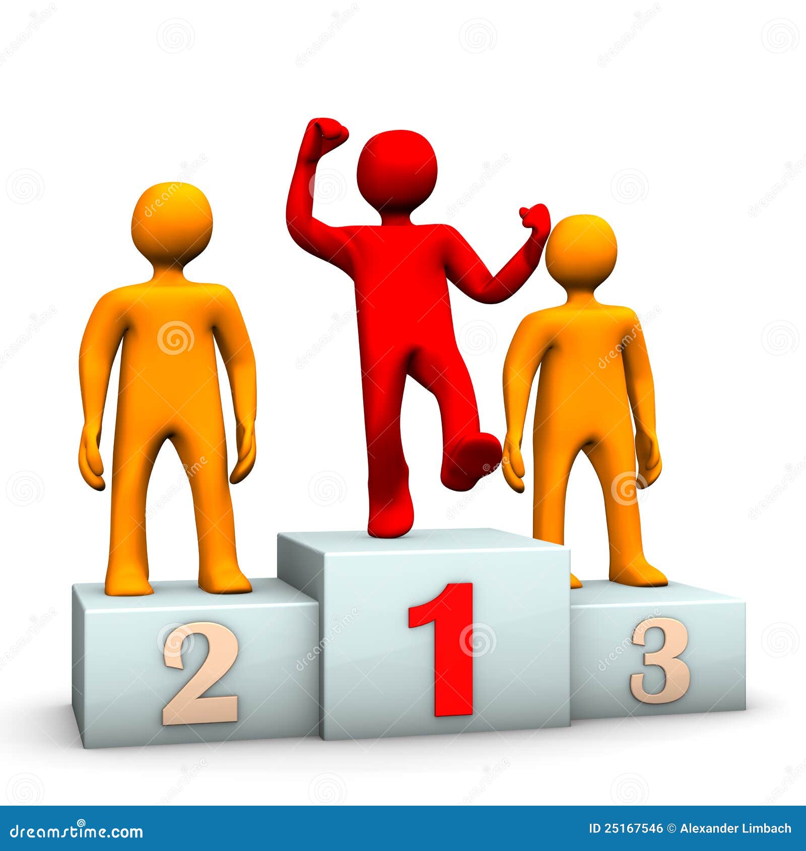 Winnaar op podium stock illustratie. Illustration of succesvol - 25167546