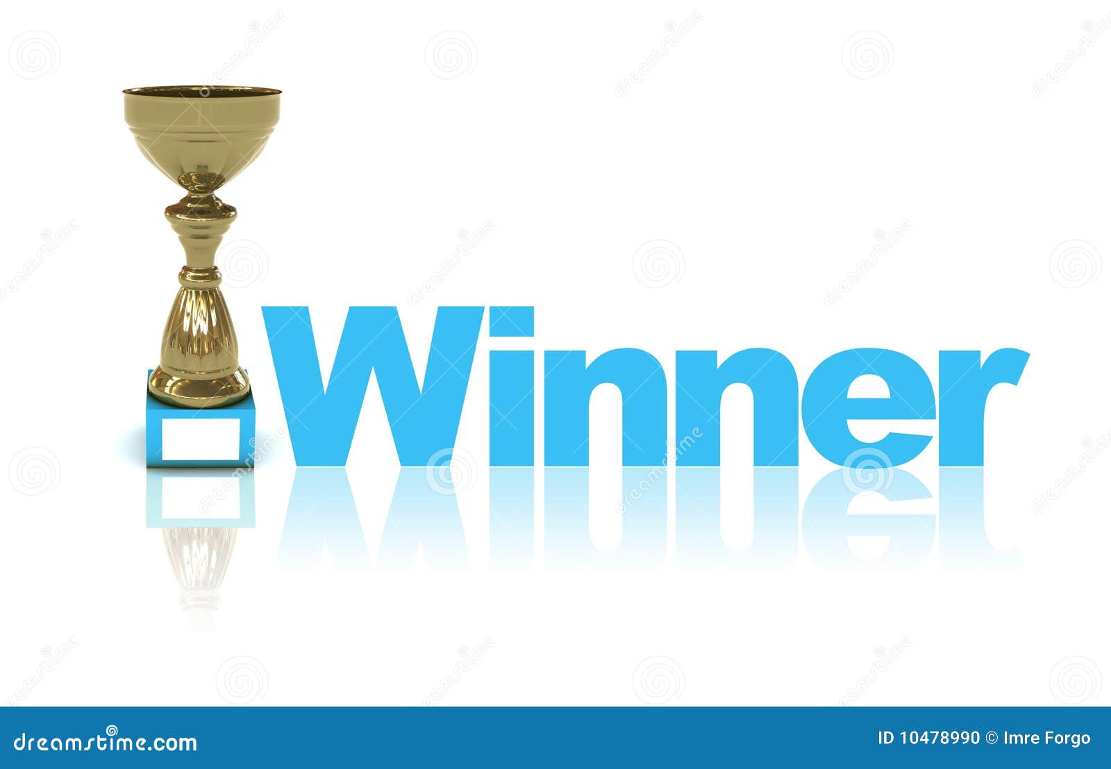 The winner stock illustration. Illustration of gloss - 10478990