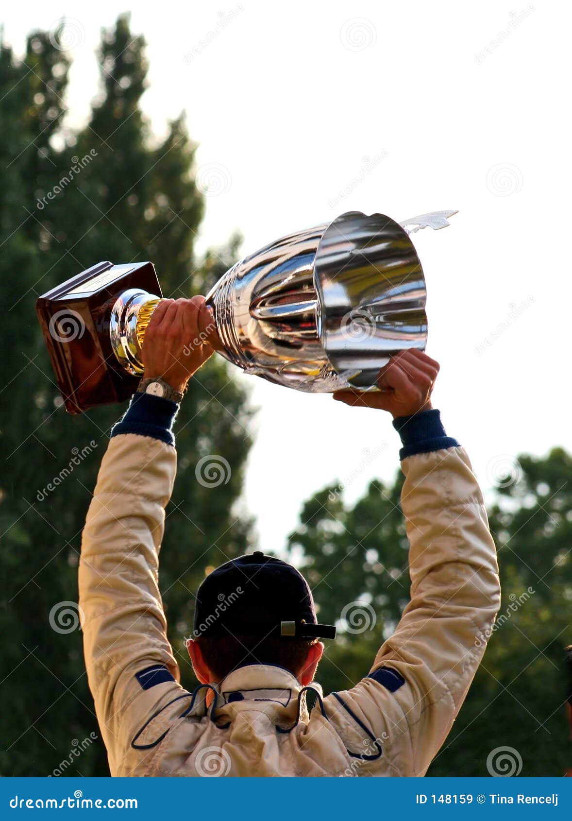 The Winner editorial stock image. Image of person, hold - 148159