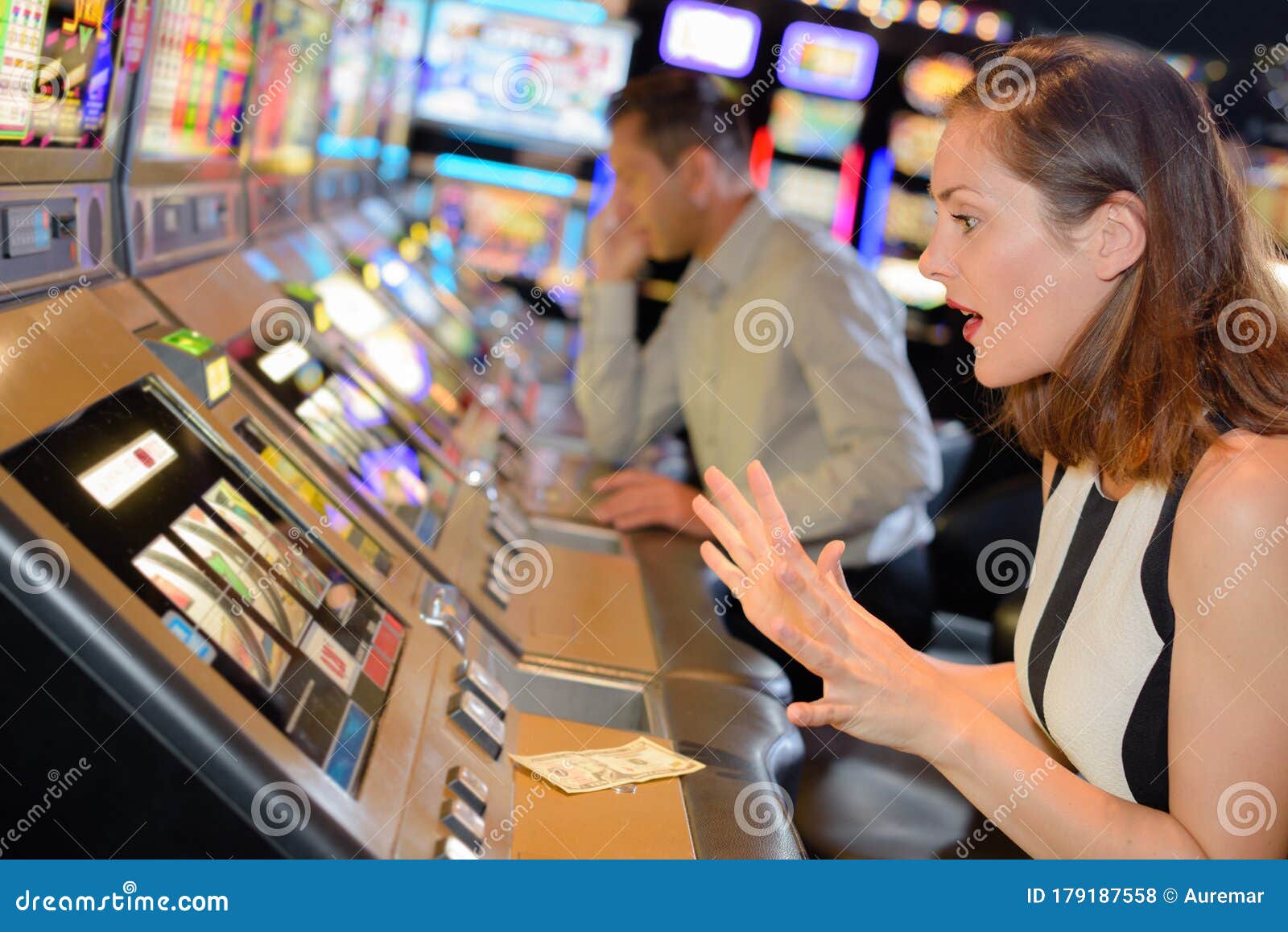 She almost winner stock photo. Image of lucky, excitement - 179187558