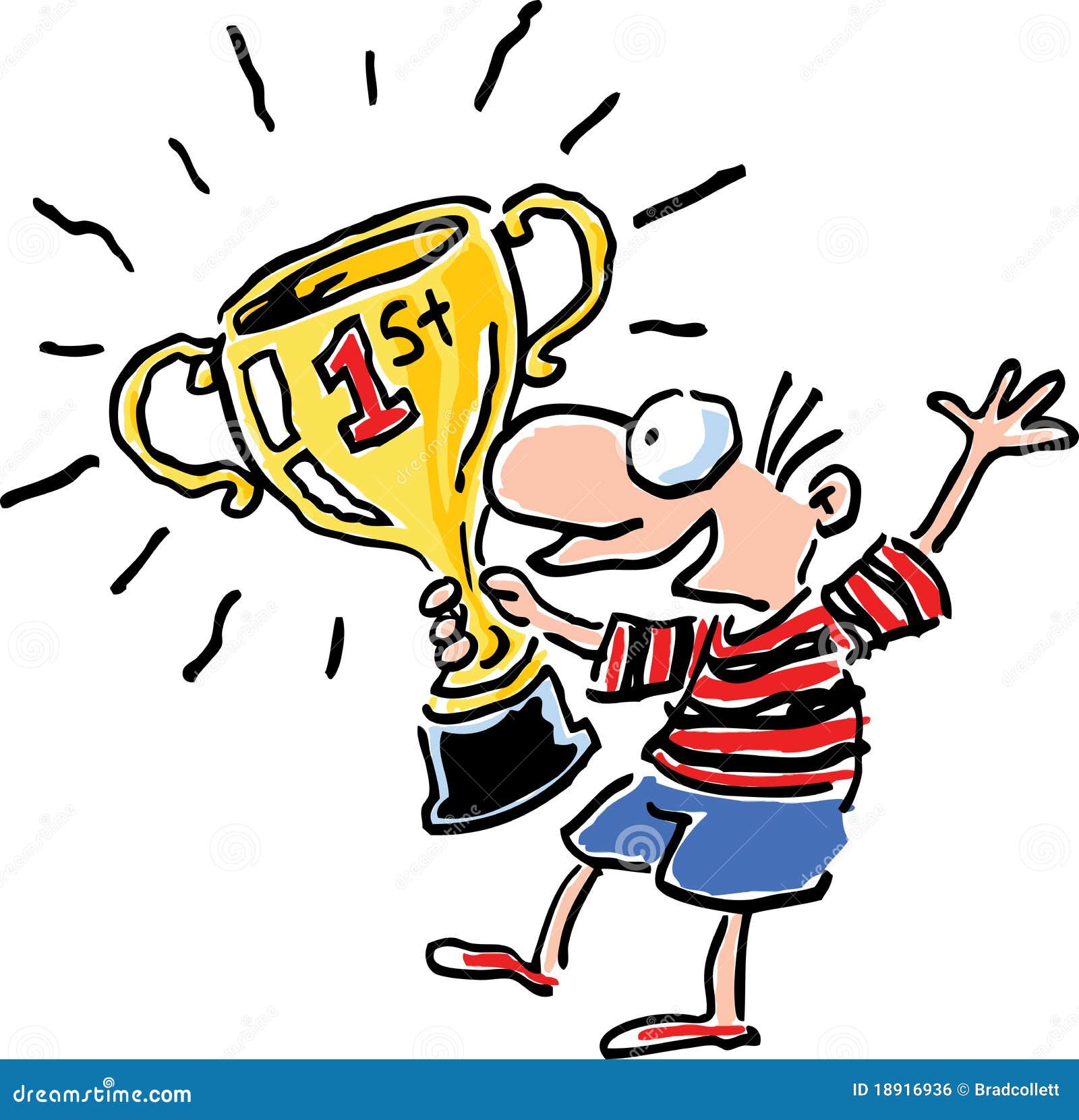 Winner stock vector. Illustration of champion, sized - 18916936