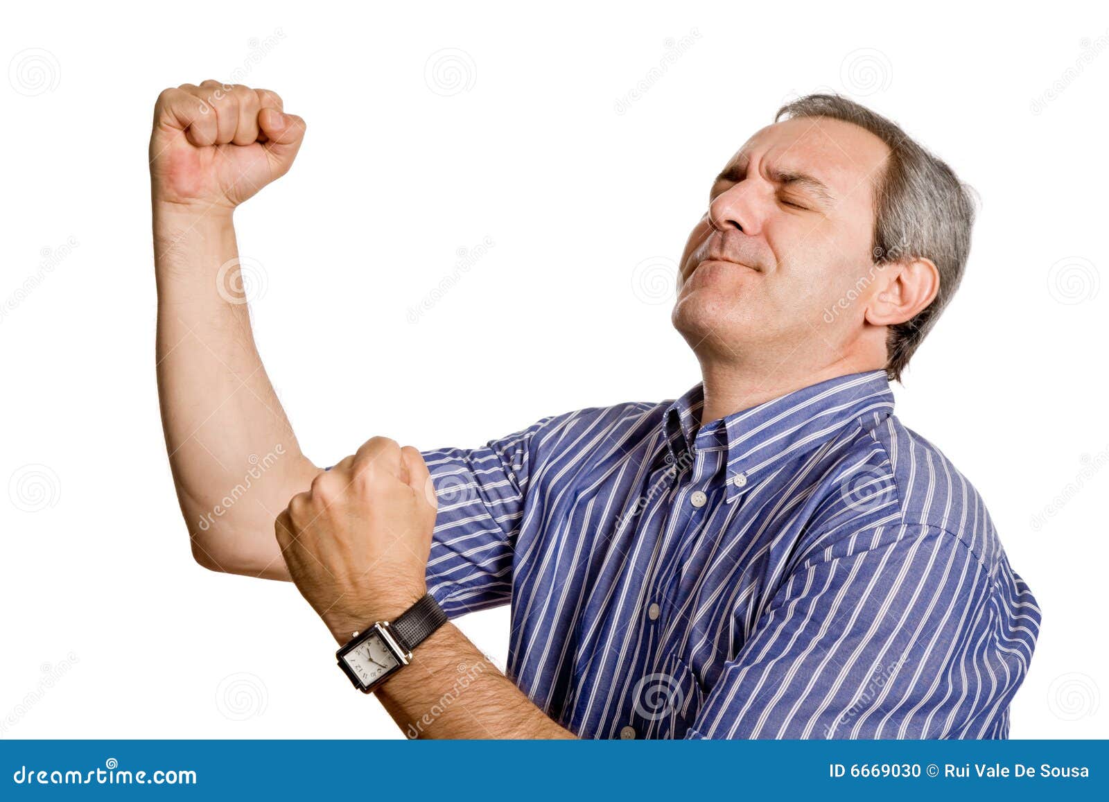 Winner stock photo. Image of success, person, isolated - 6669030