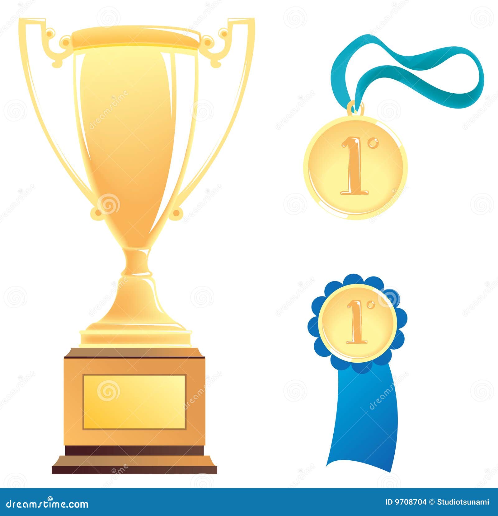 Winner stock vector. Illustration of scroll, recognition - 9708704