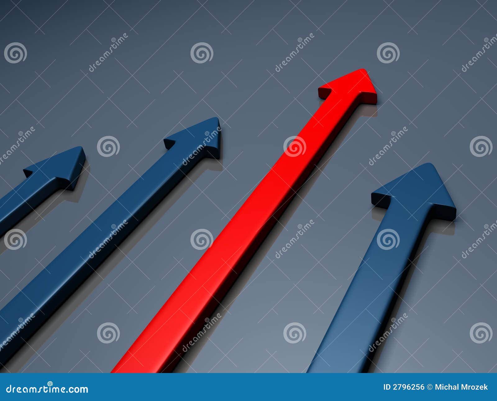 Winner - arrows stock illustration. Illustration of competition - 2796256