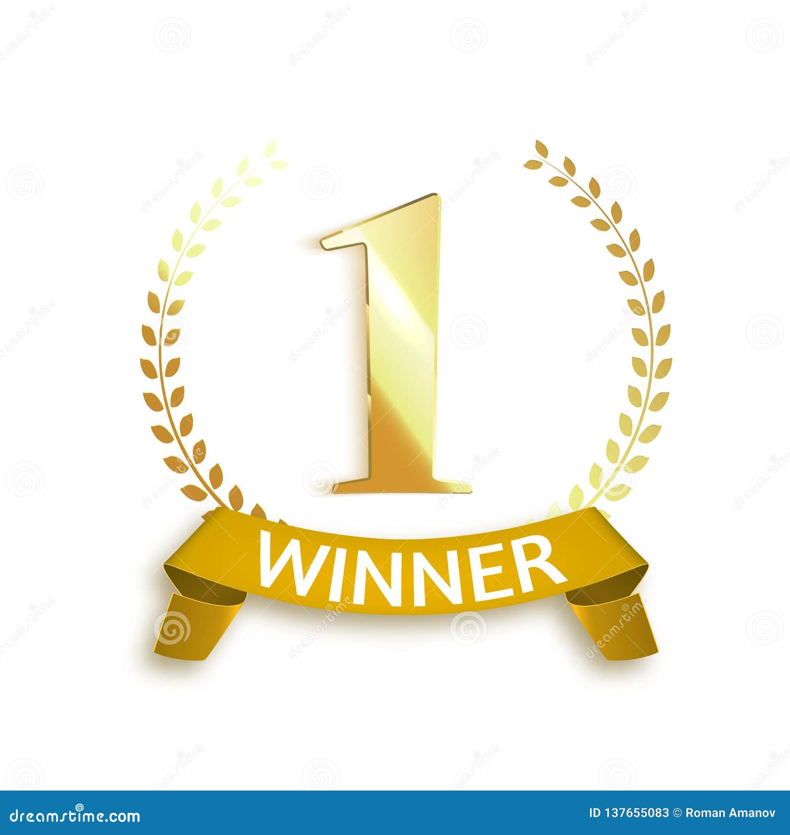 Winner Background. First Place of Competition Stock Vector ...
