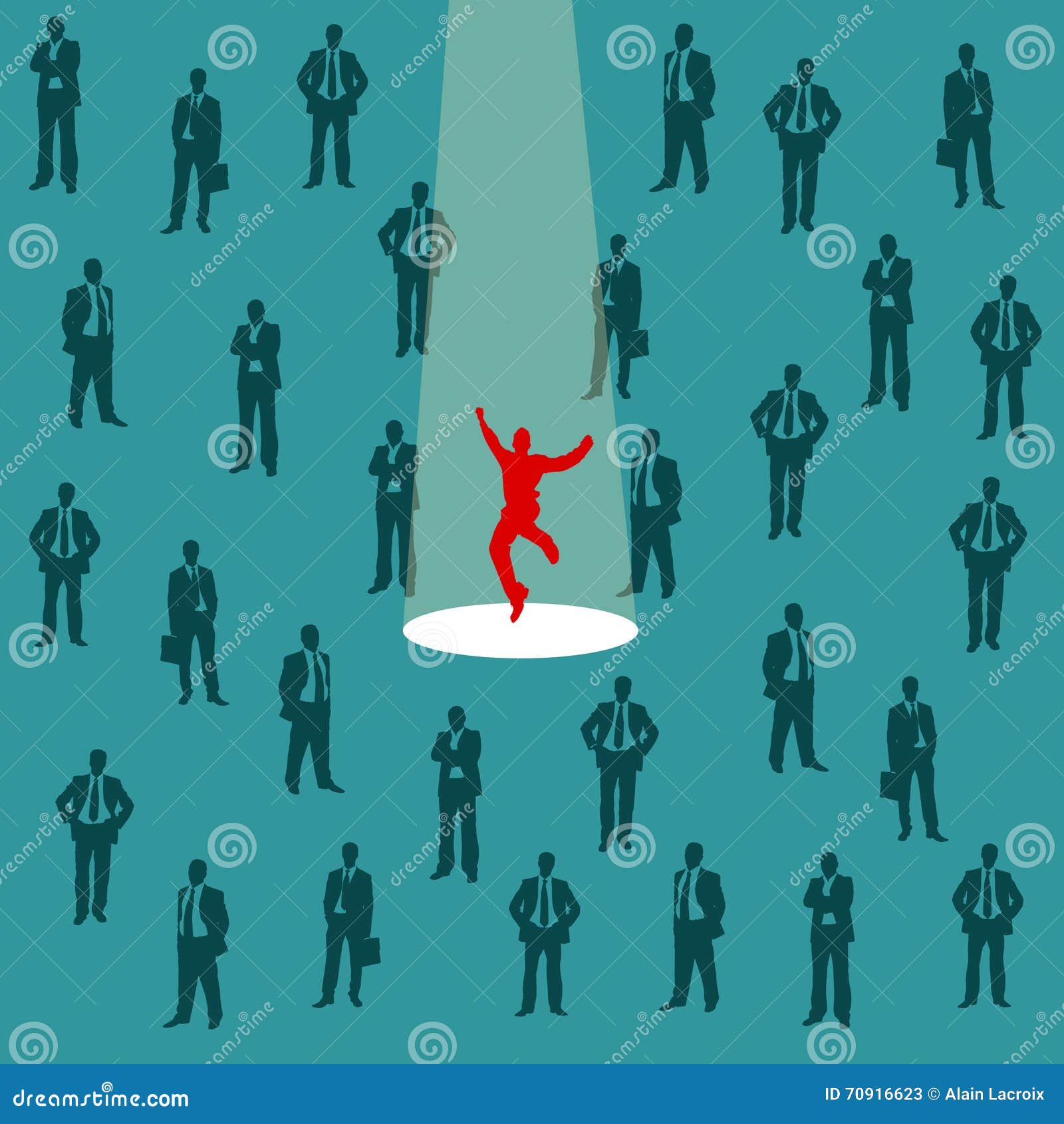 Winner stock illustration. Illustration of choose, hire - 70916623