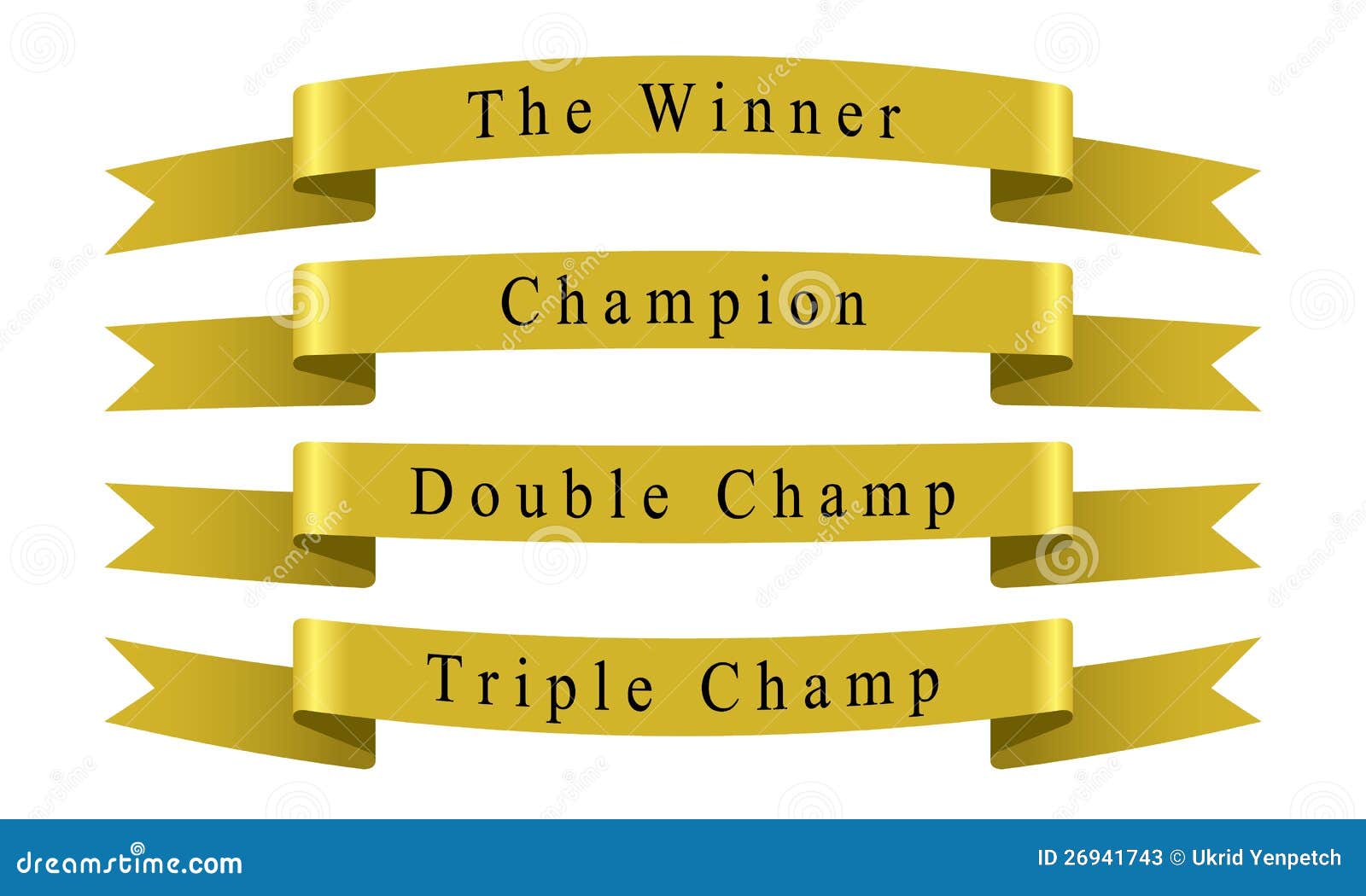 Champion Ribbon Clipart