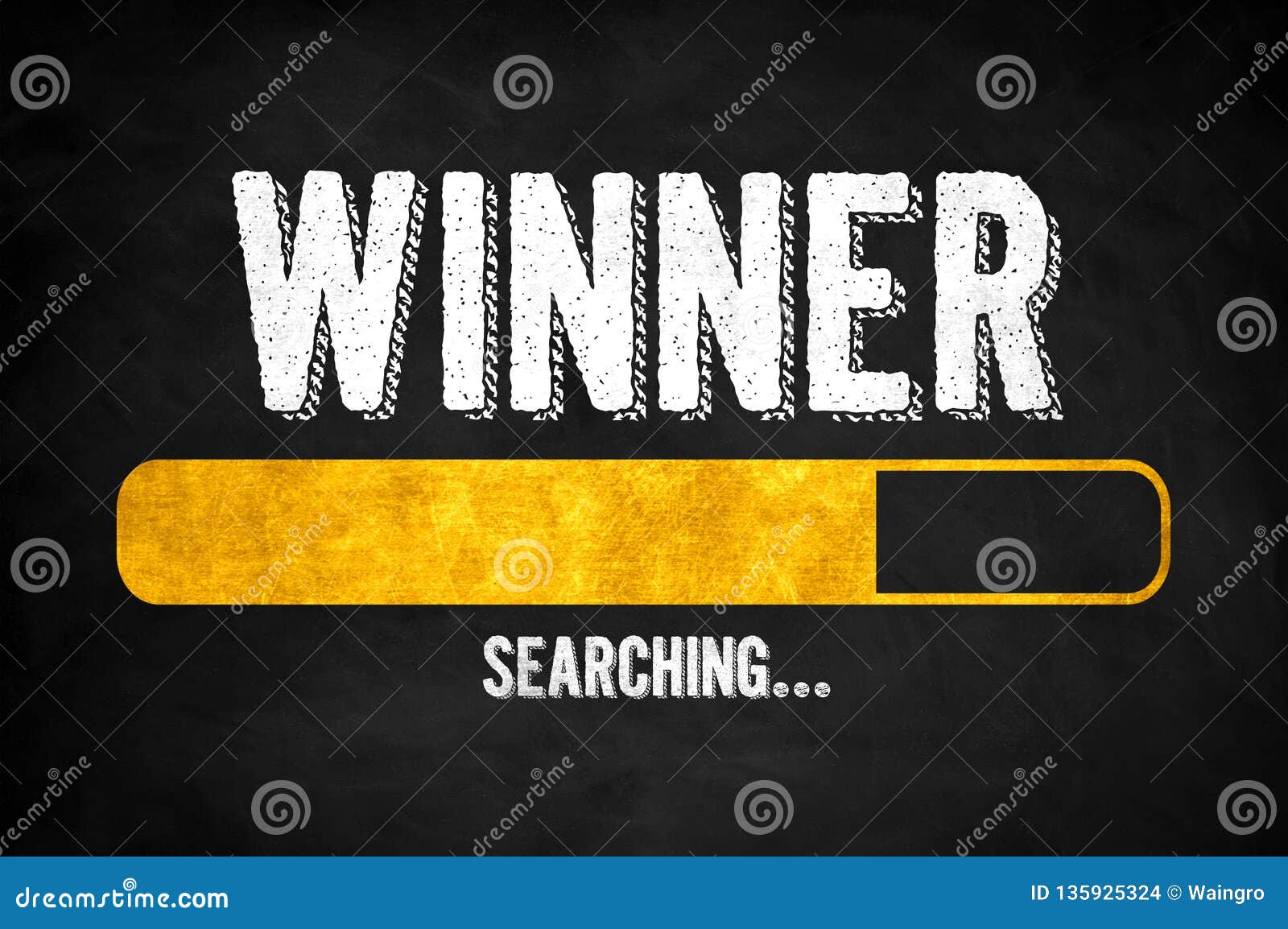Winner Congratulations stock illustration. Illustration of triumph ...