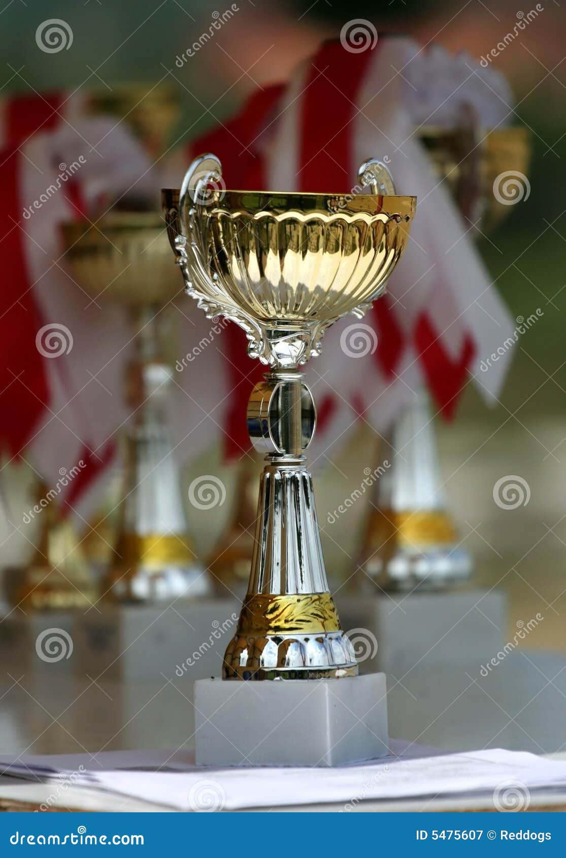 Winner cup stock image. Image of ribbon, majestic, leadership - 5475607