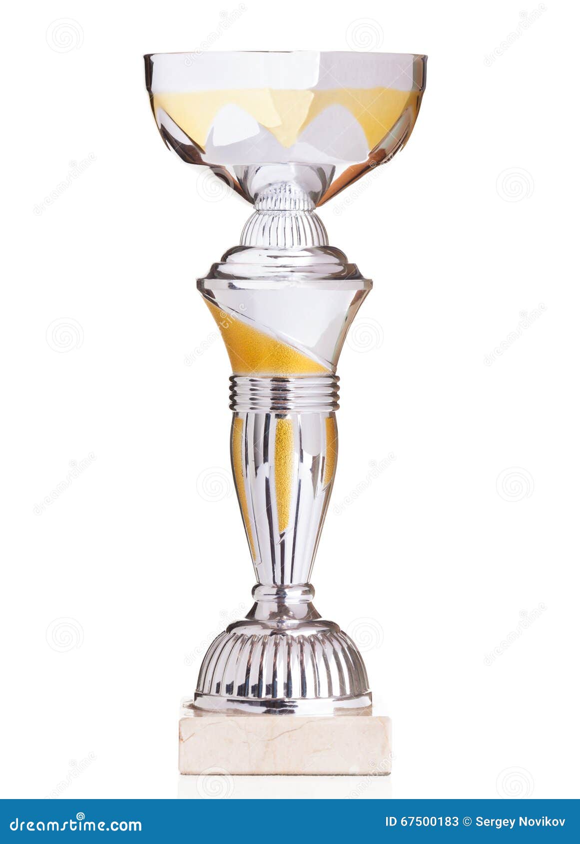 Winner Cup Bowl Prize on White Stock Image - Image of award, champion ...