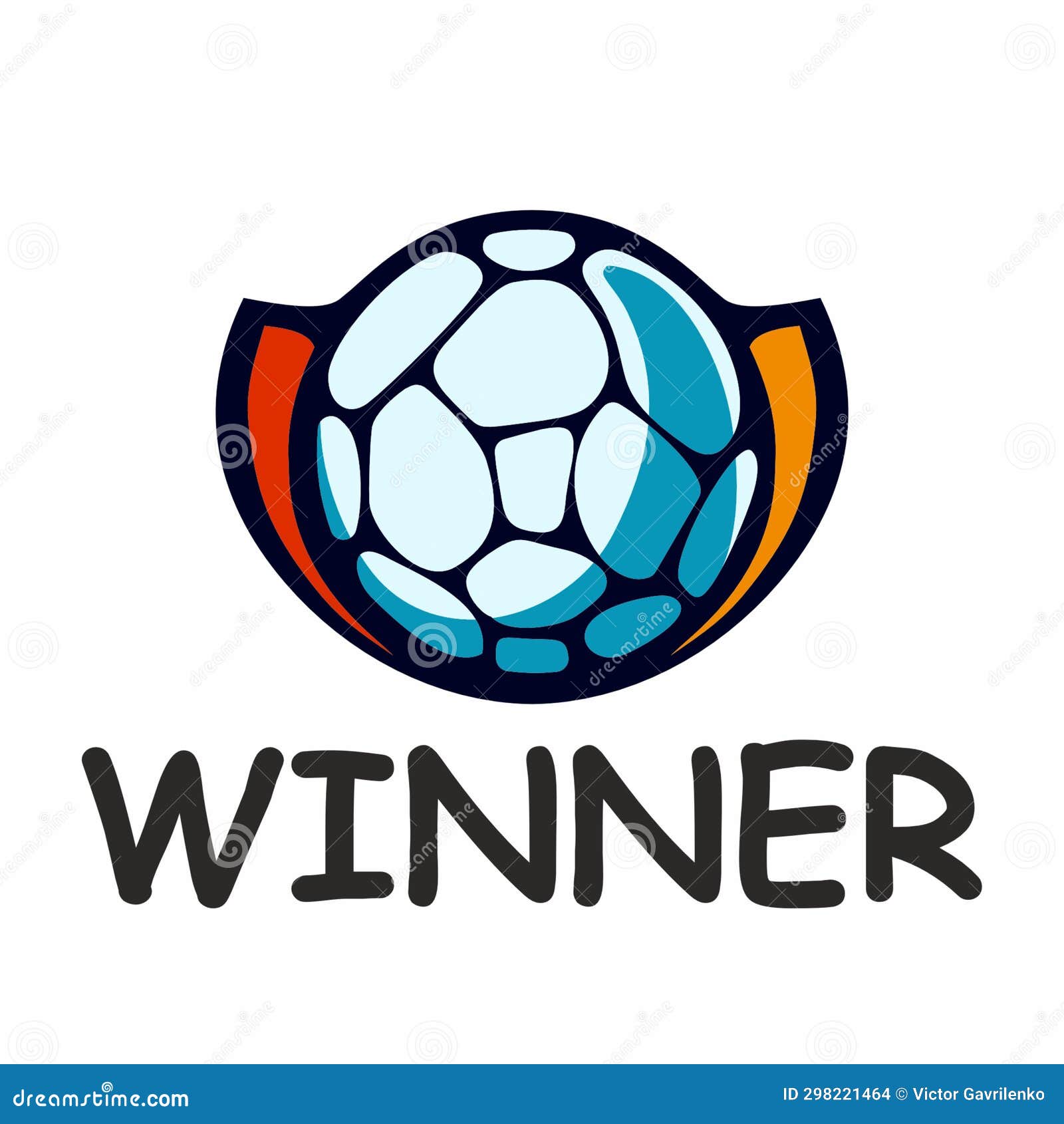 Winner Cup Vector Logo Template Stock Vector - Illustration of label ...