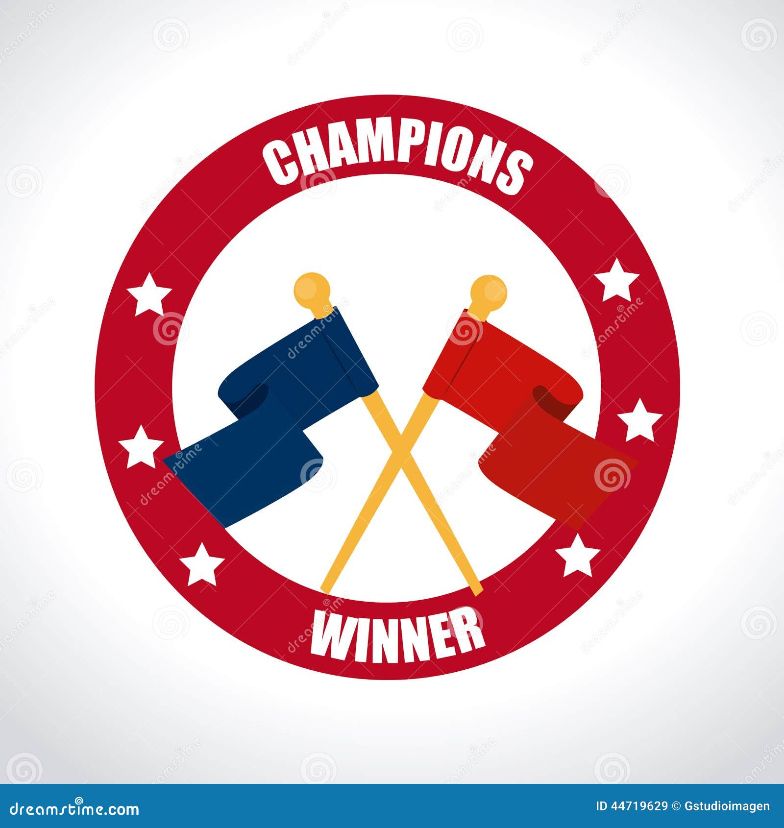 Winner design stock vector. Illustration of award, success - 44719629