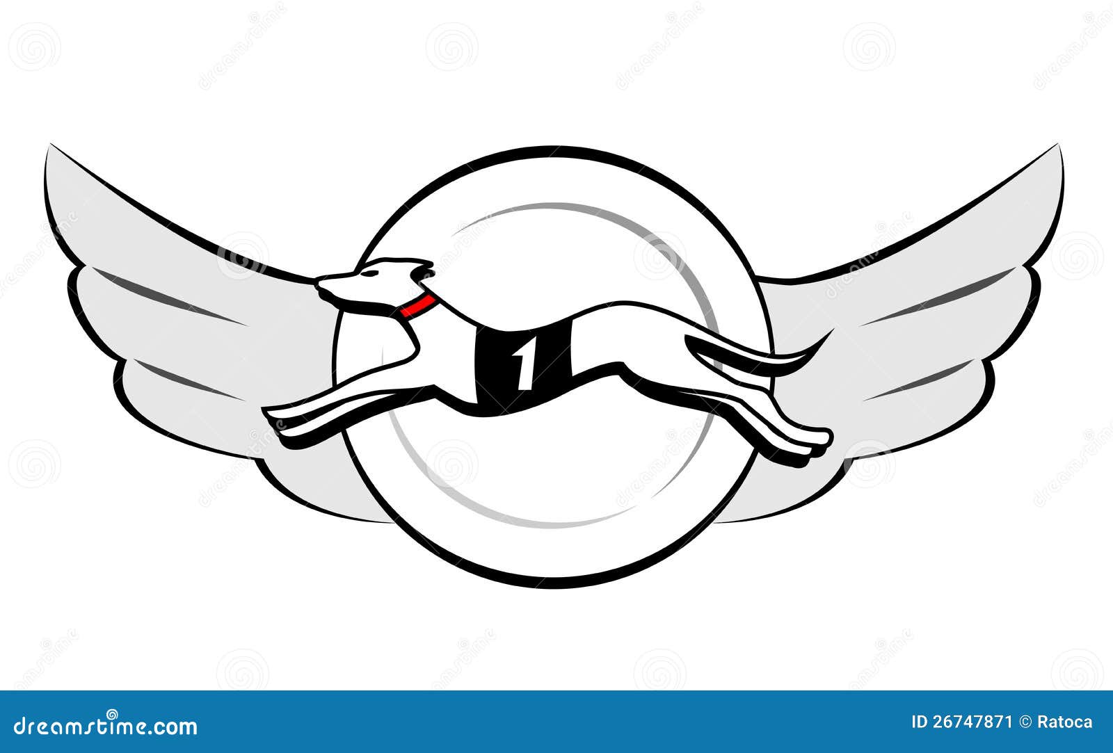 Winner dog stock vector. Illustration of wallpaper, trophy - 26747871