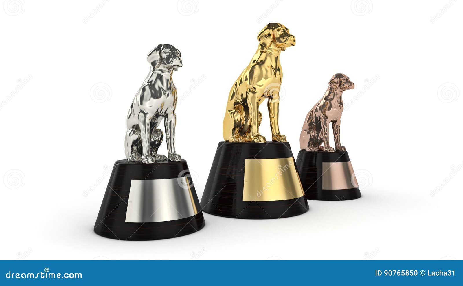 Winner dog. stock illustration. Illustration of brown - 90765850