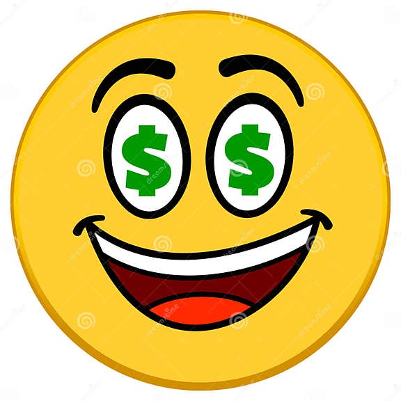 Winner Emoticon stock vector. Illustration of cash, vector - 93701637
