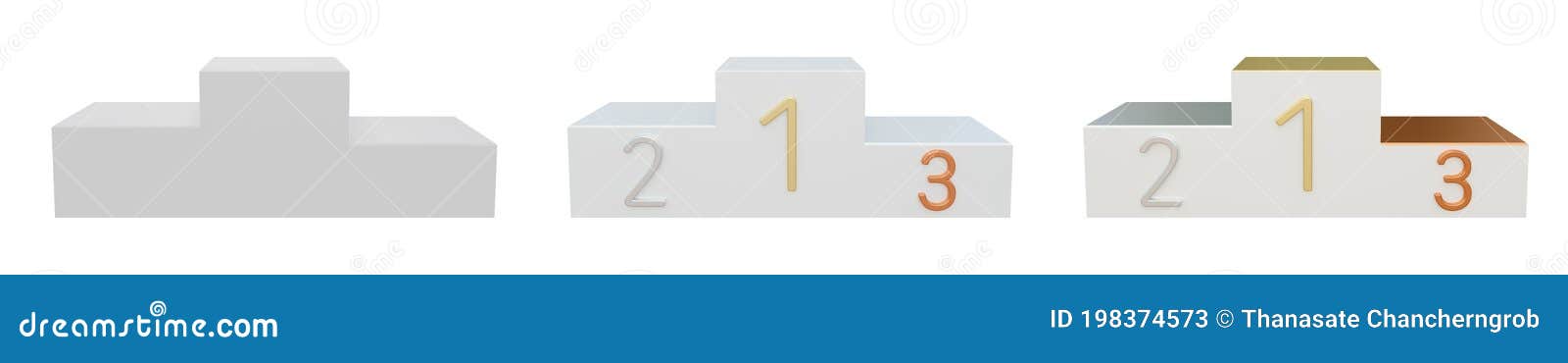 Winner Empty White 3 Step Square Stage. Future Modern Interior and ...