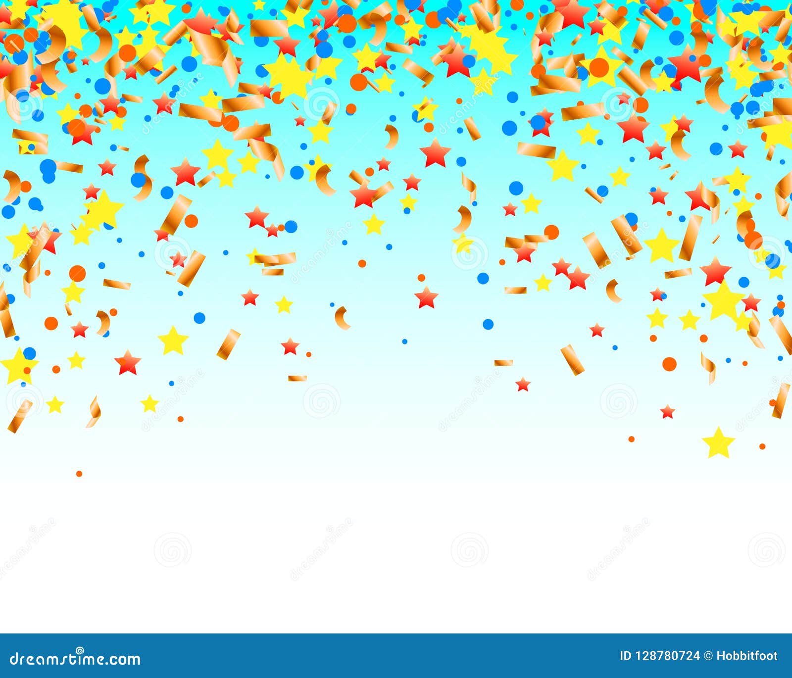 Winner falling ribbons stock vector. Illustration of laurel - 128780724