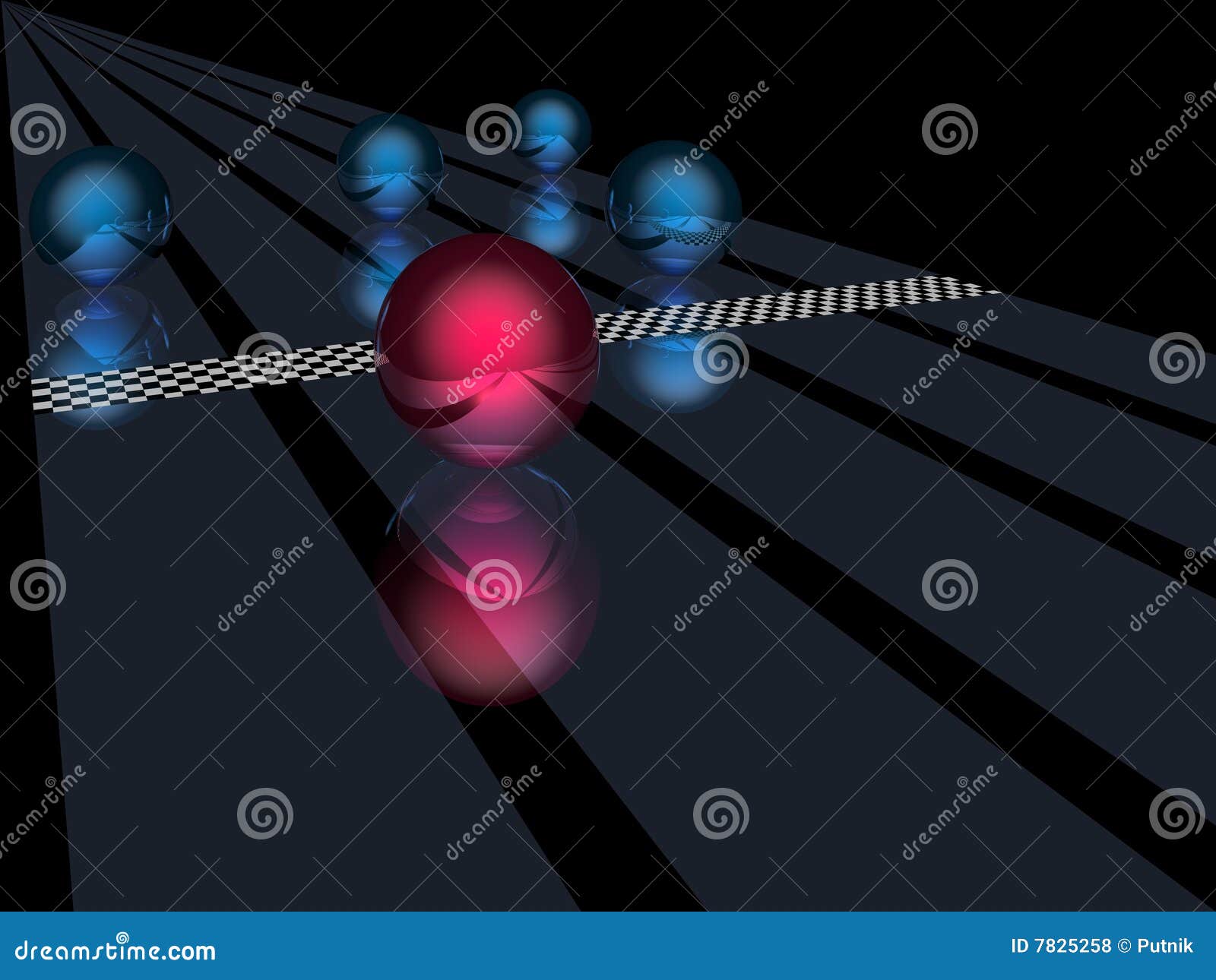 Winner and finish line stock illustration. Illustration of leadership ...