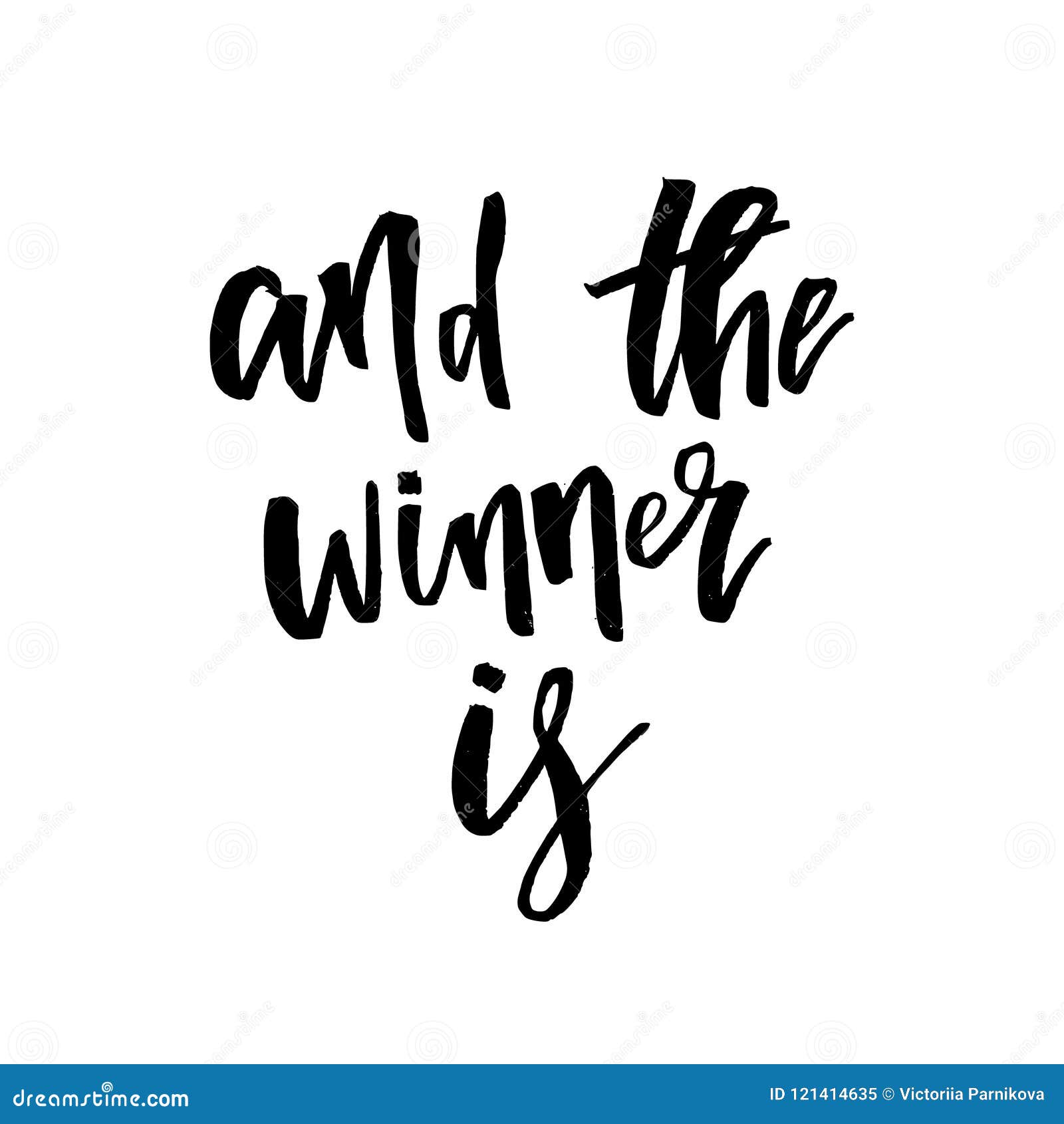 And the Winner is, Giveaway Lettering Text. Typography for Promo Stock ... And the Winner is, Giveaway Lettering Text. Typography for Promo Stock ...