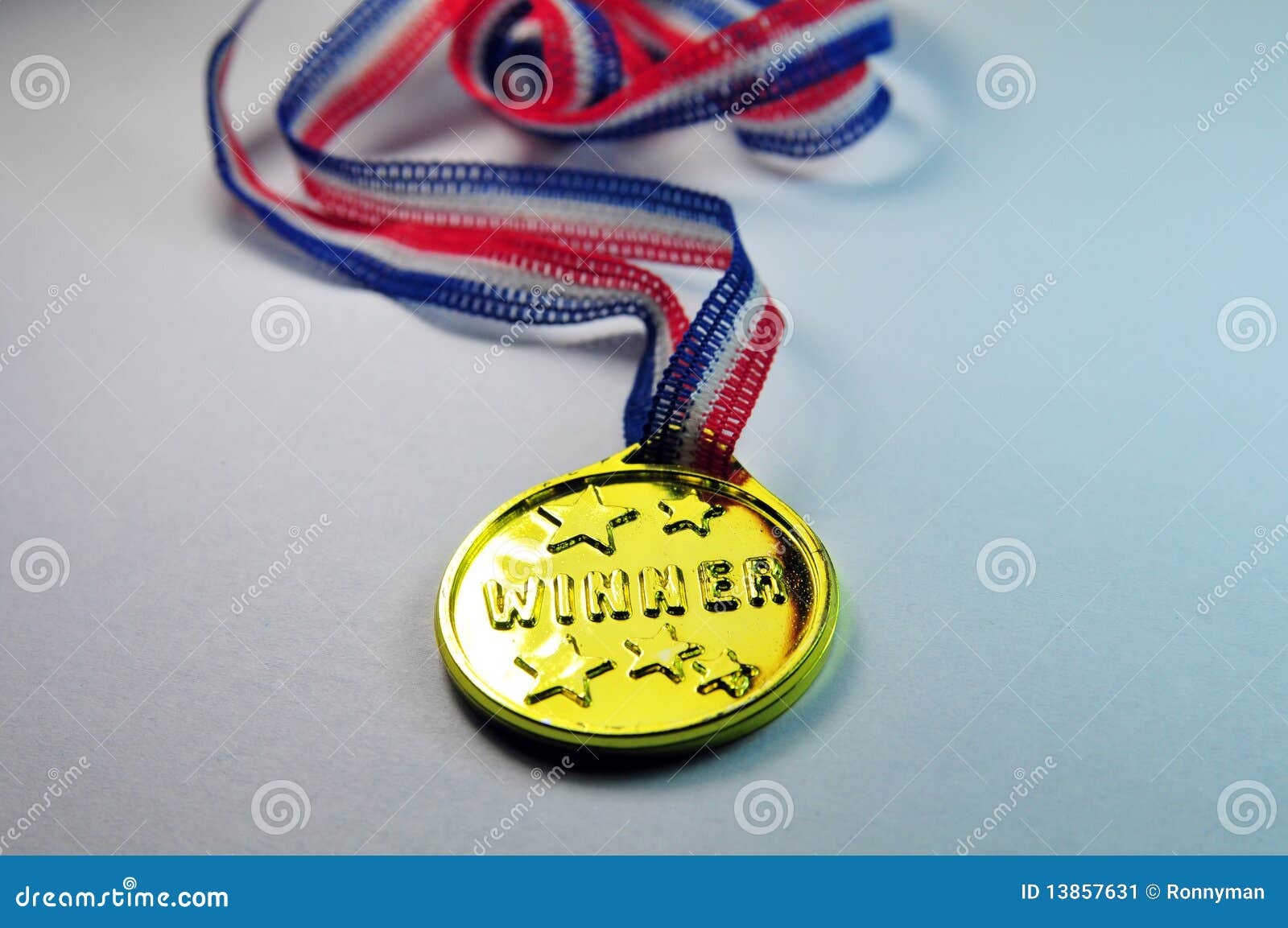 Winner Gold Medal stock image. Image of champion, place - 13857631