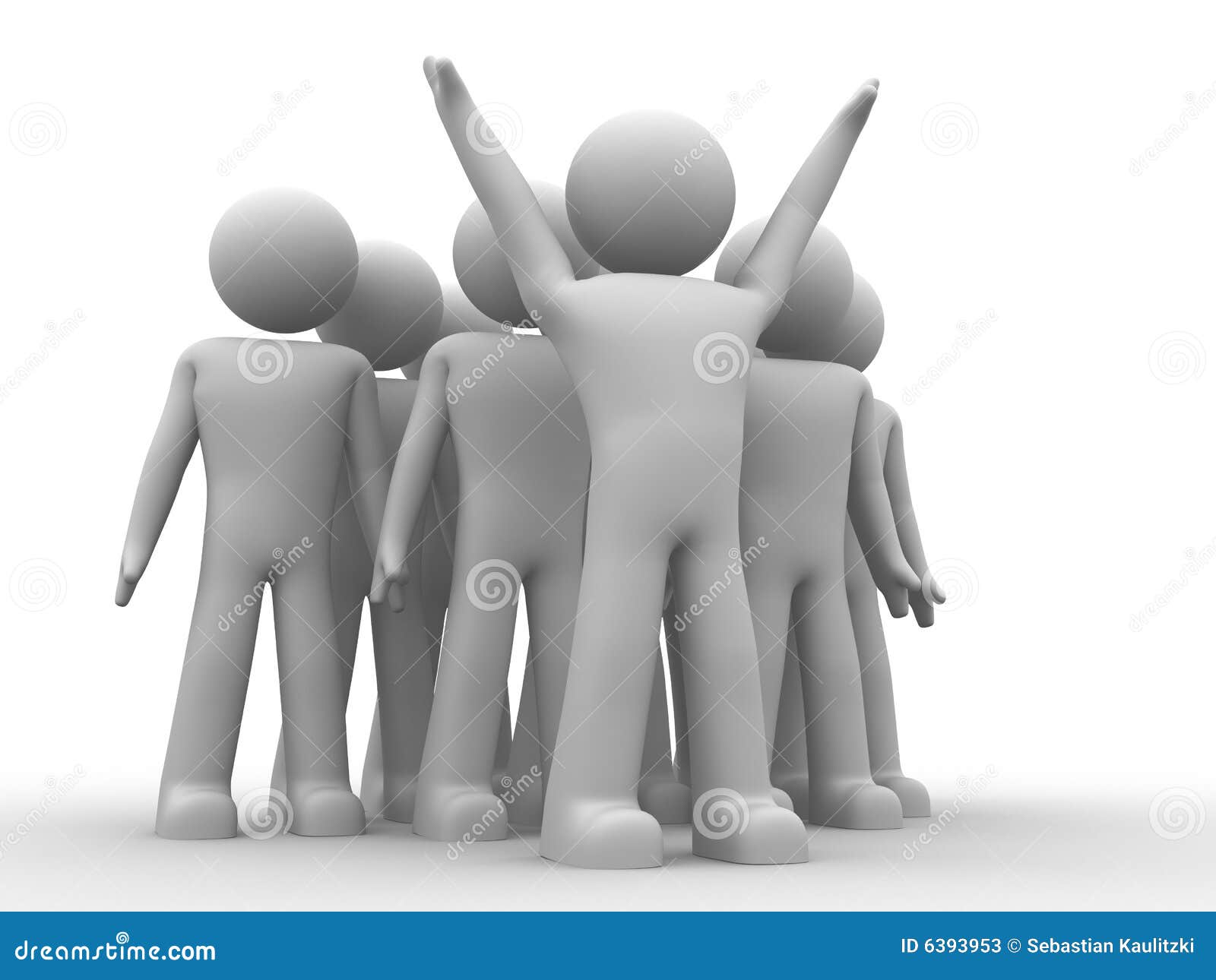 Winner guy stock illustration. Illustration of cute, human - 6393953