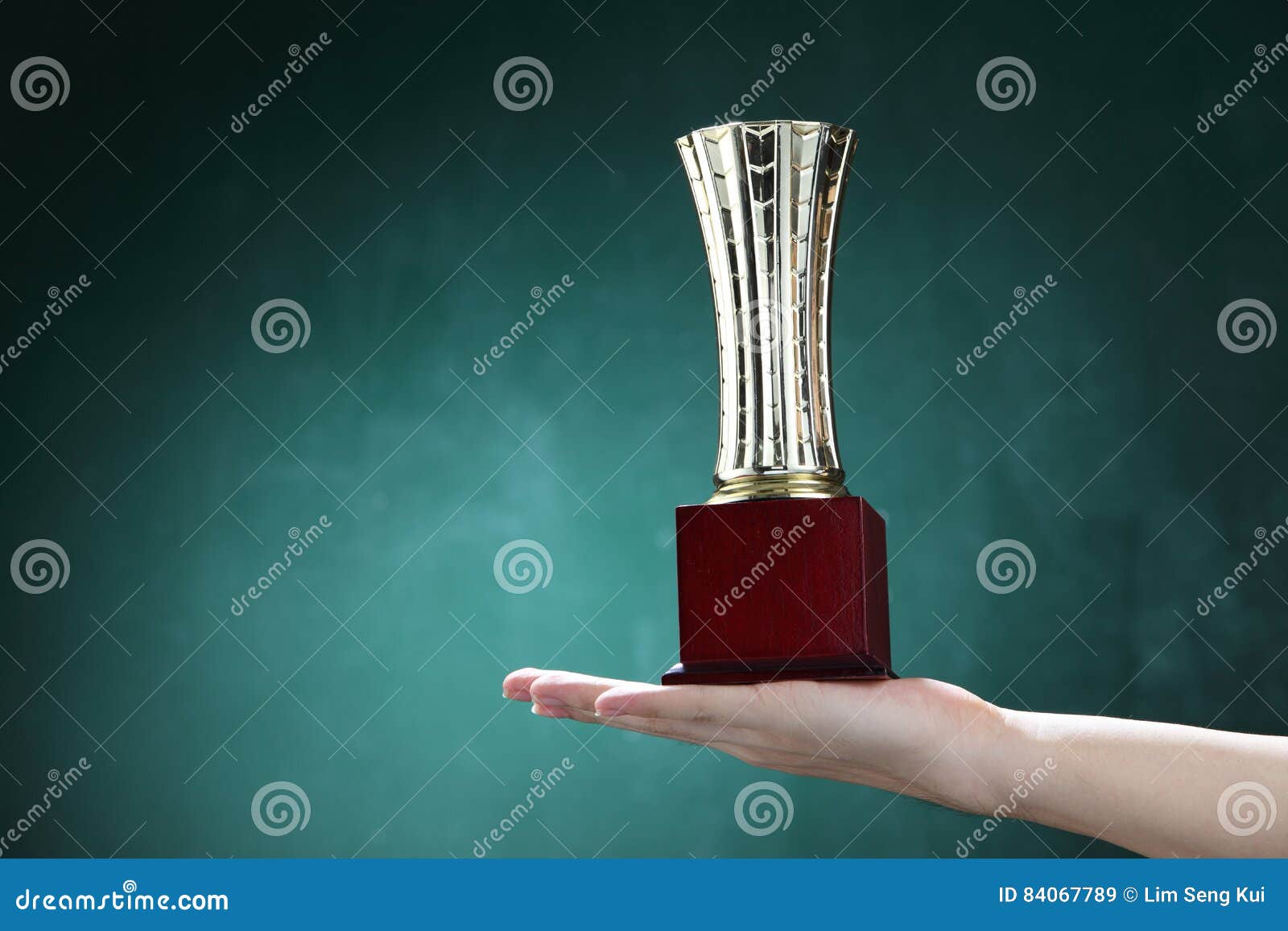 Winner stock image. Image of hand, gold, hold, ceremony - 84067789