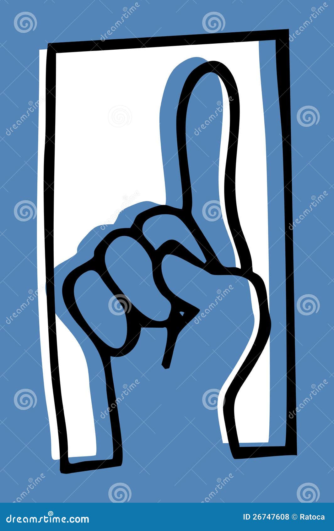 Winner hand icon stock vector. Illustration of gesture - 26747608