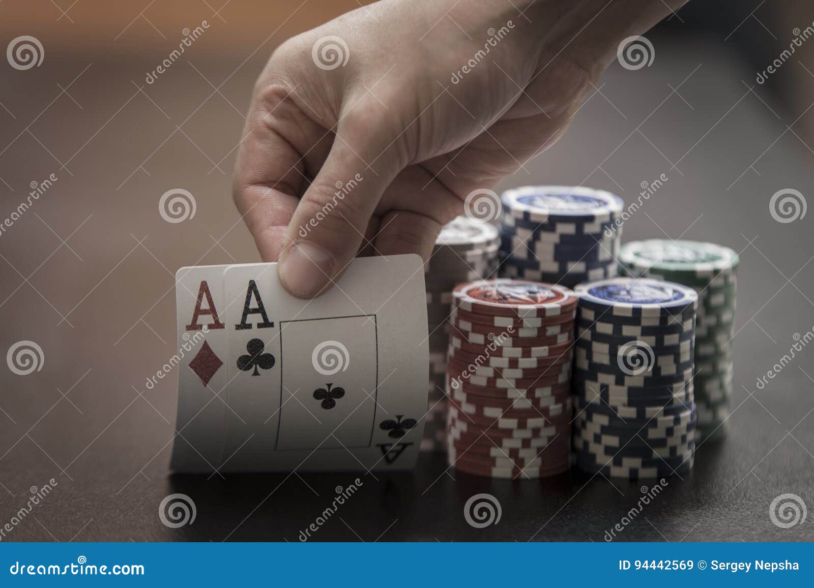 Winner hand stock image. Image of chip, competition, casino - 94442569