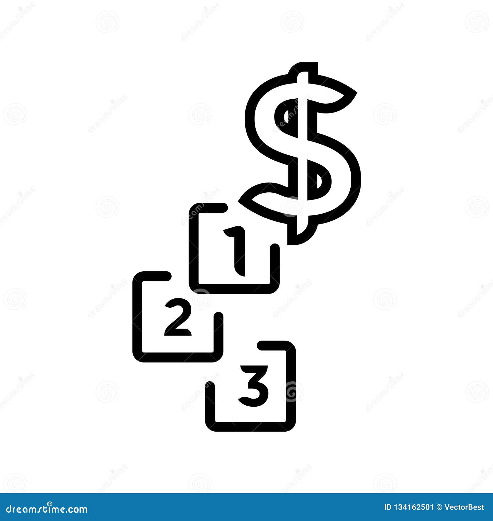 Winner Icon Vector Sign and Symbol Isolated on White Background Stock ...