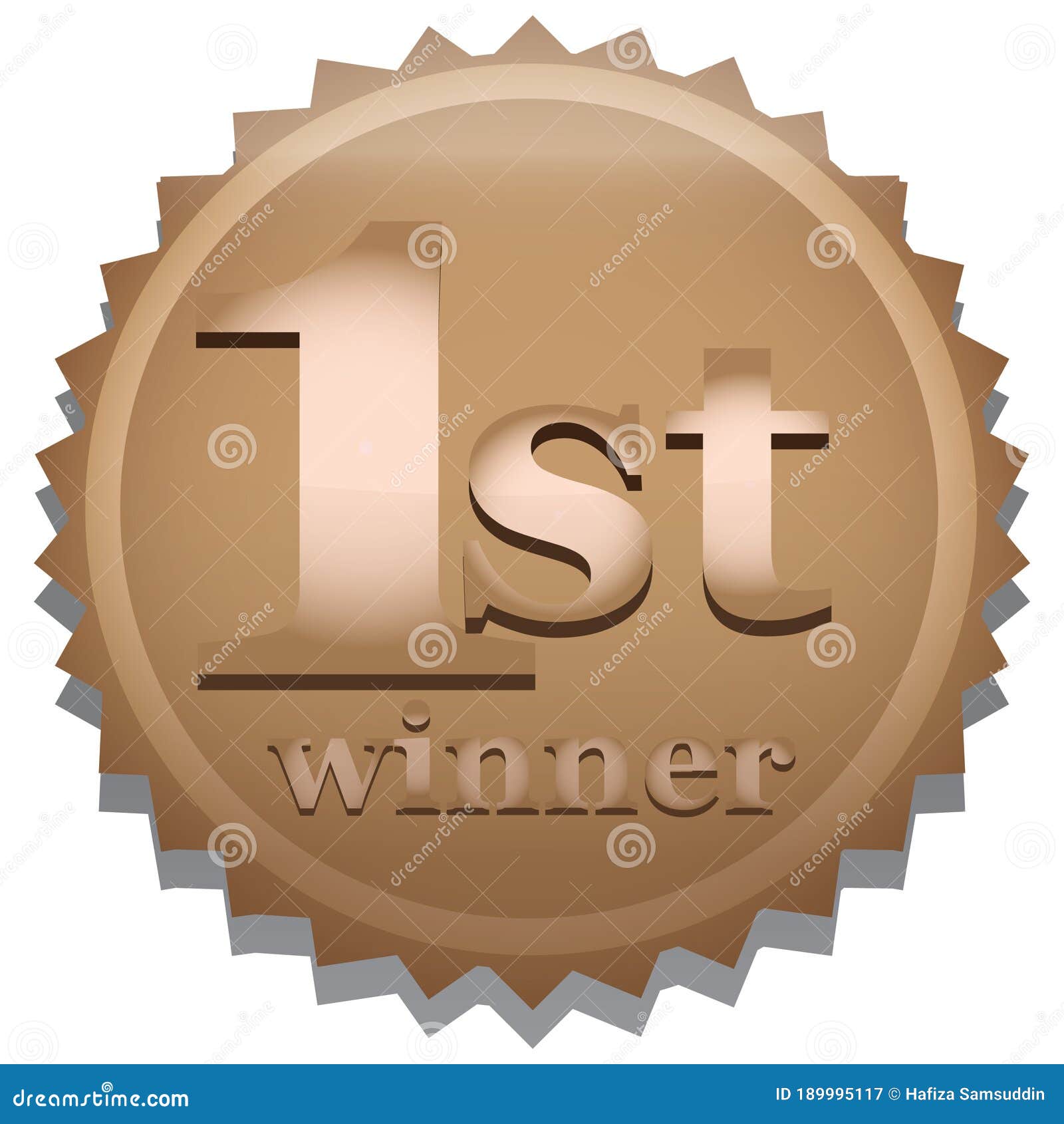 Winner Label. Vector Illustration Decorative Design Stock Vector ...