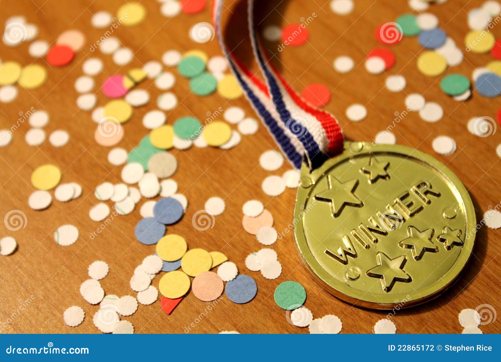 Winner Medal stock photo. Image of winner, place, sports - 22865172