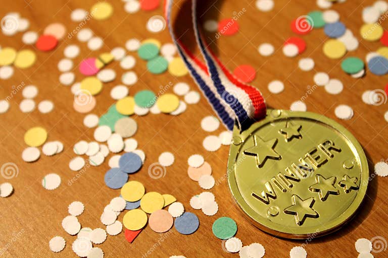 Winner Medal stock photo. Image of winner, place, sports - 22865172